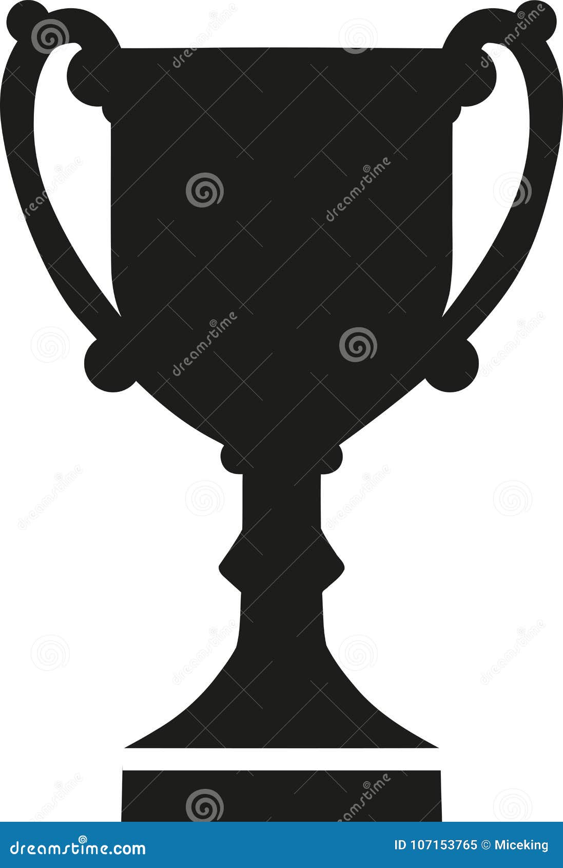 Black trophy icon stock illustration. Illustration of golden - 107153765