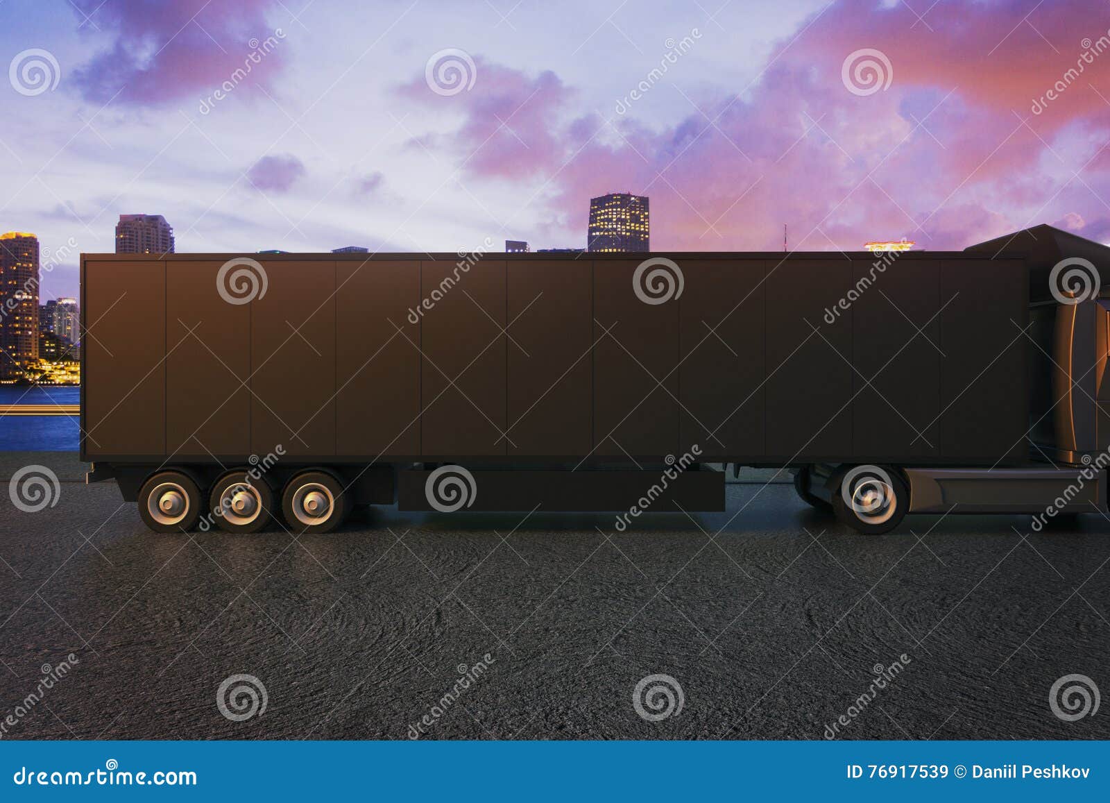 Empty Truck Trailer Stock Illustrations – 1,252 Empty Truck Trailer ...