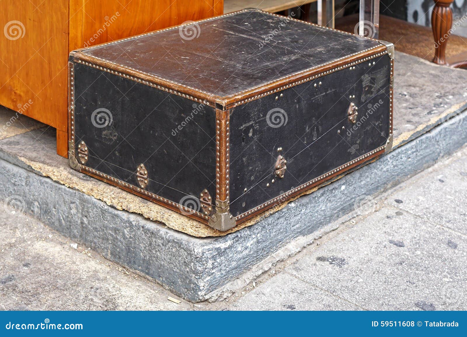 Black trunk stock photo. Image of black, trunk, case - 59511608