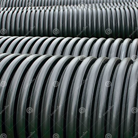 Black tubes stock photo. Image of pattern, plastic, tube - 60605854