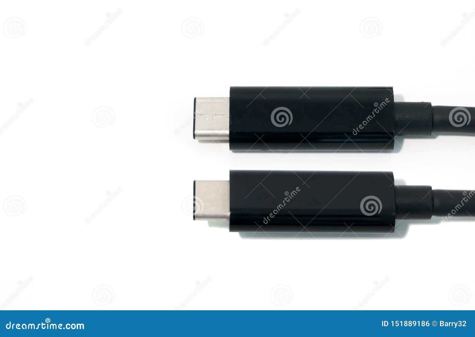 USB Type C Cable Being Connected To The Laptop Computer. Fast Charging ...