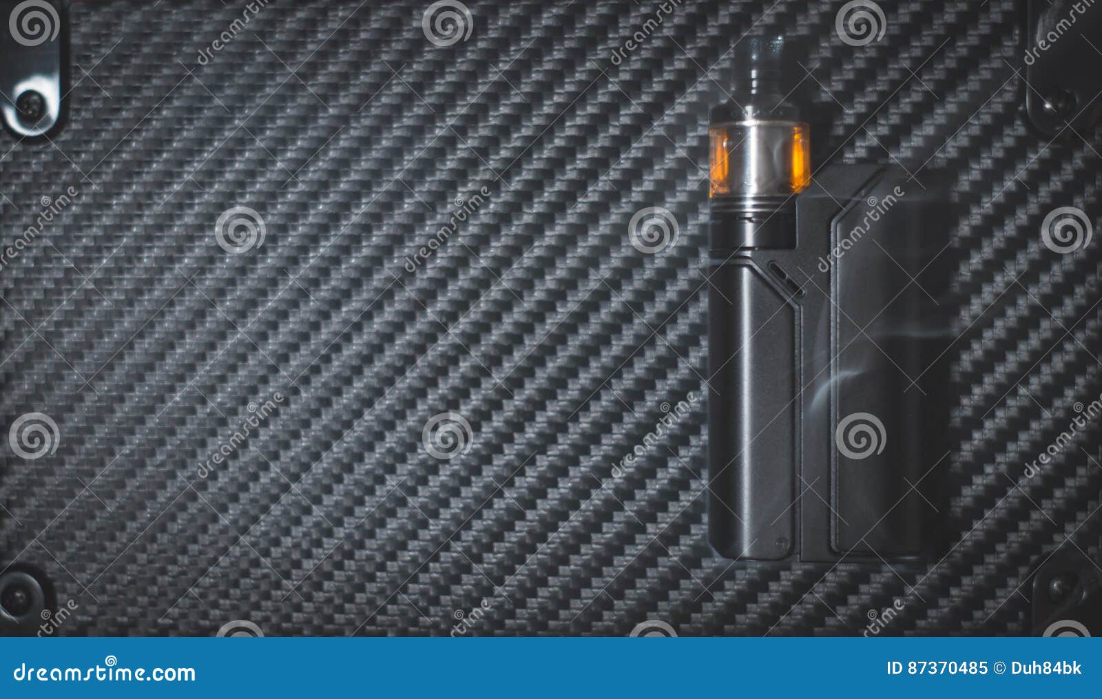 Black Vaporizer in the Smoke Stock Image - Image of mystery, modern ...