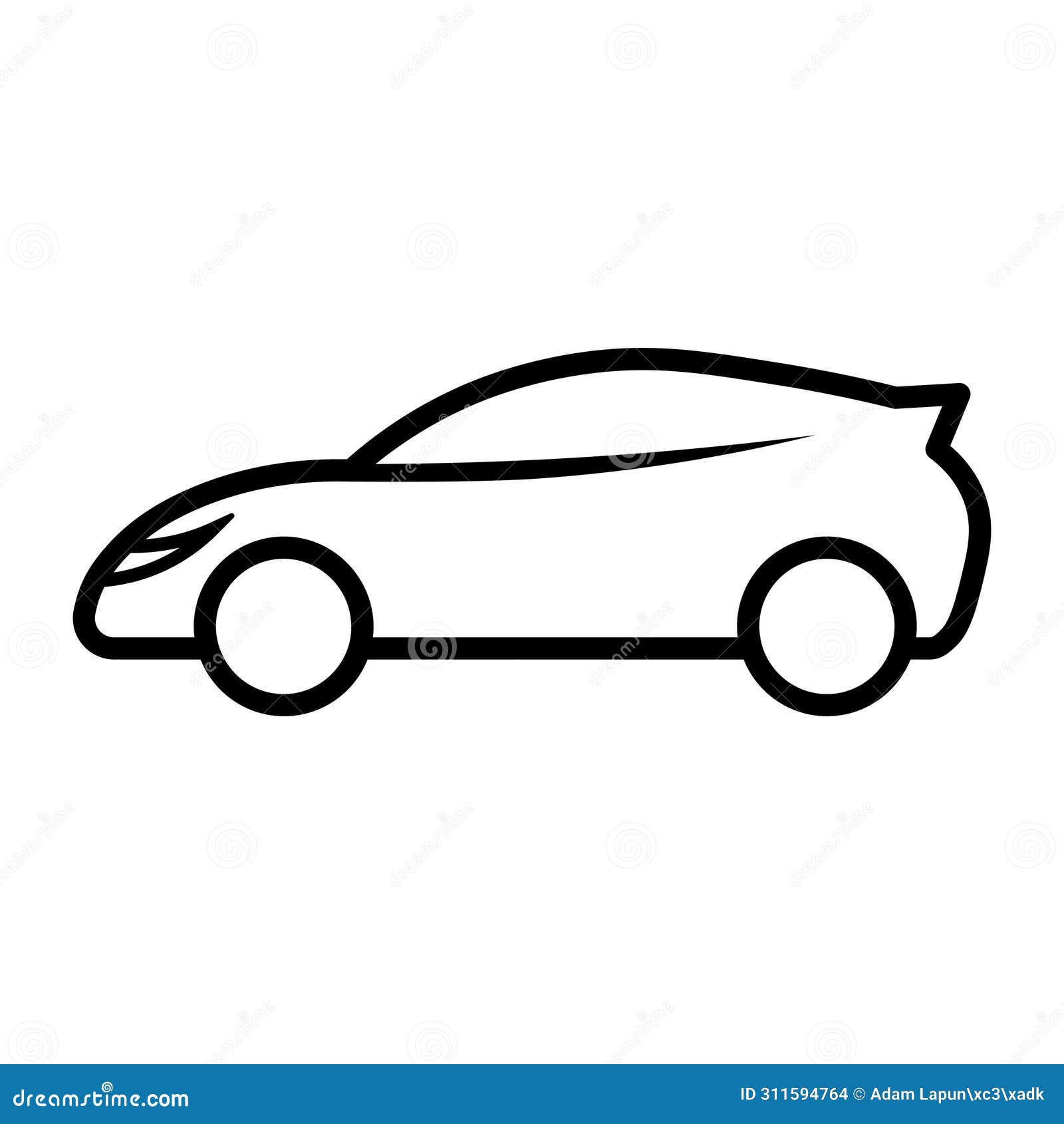 Black Vector Car Logo Icon on White Background Stock Vector ...