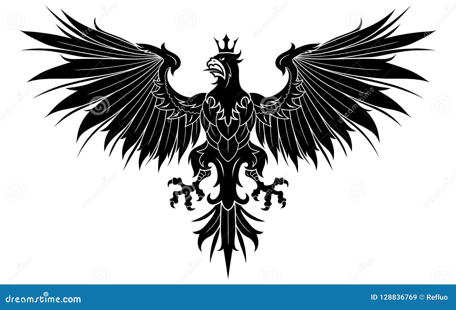 Heraldic Eagle Symbol Stock Image | CartoonDealer.com #23719669