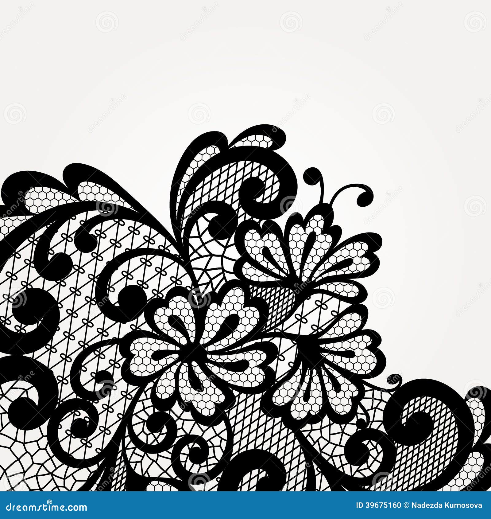 Lace Corner Clip Art