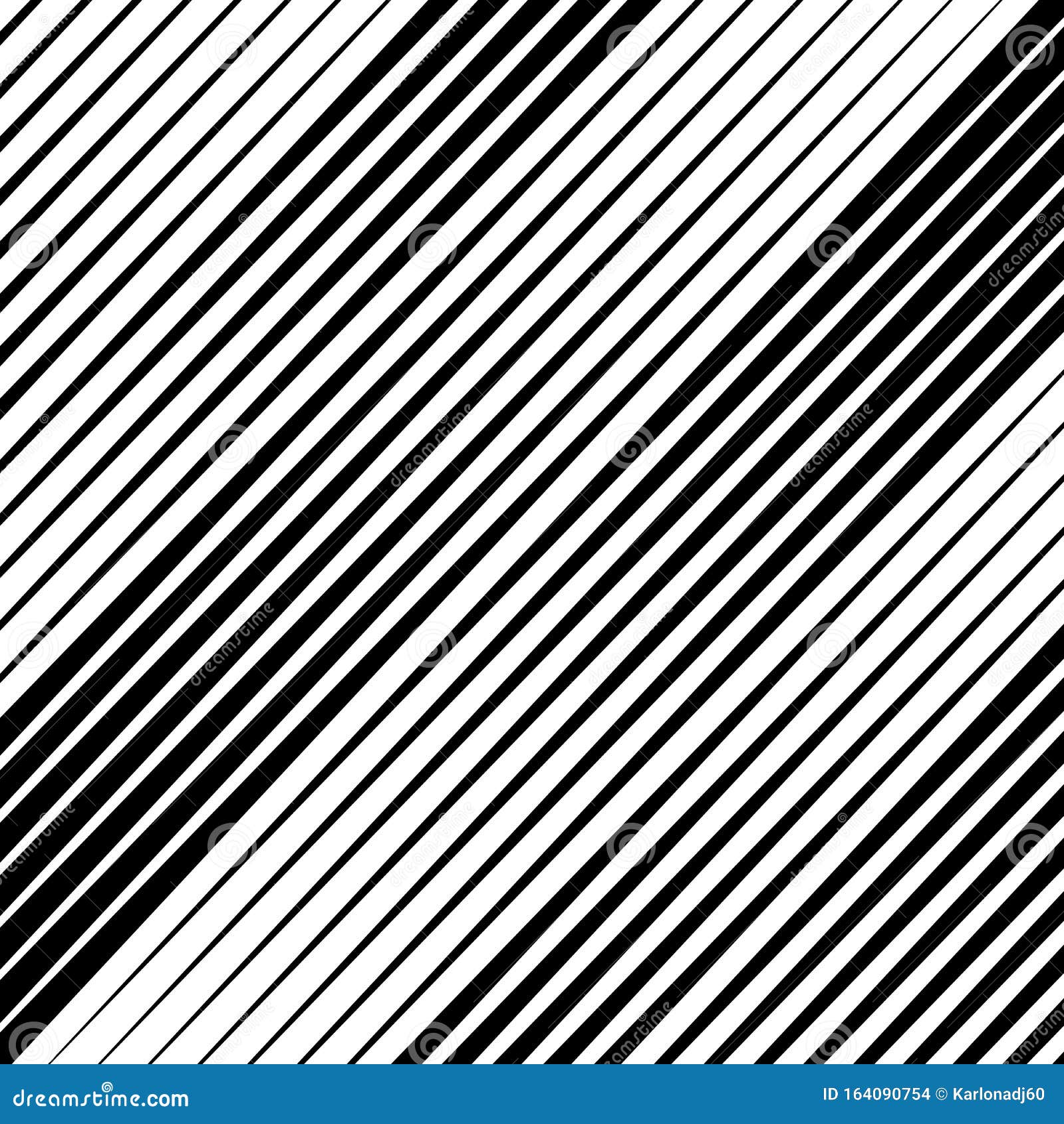 Black Vector Random Oblique Stripes. Op Art Stock Vector - Illustration ...