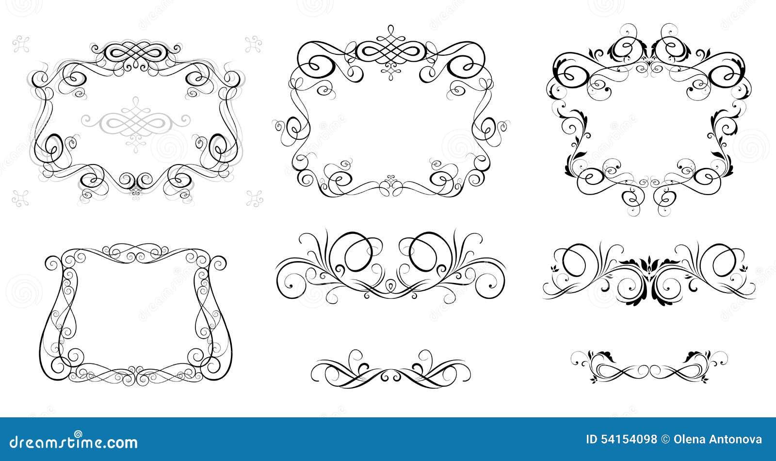 Black vignette stock vector. Illustration of draw, beauty - 54154098