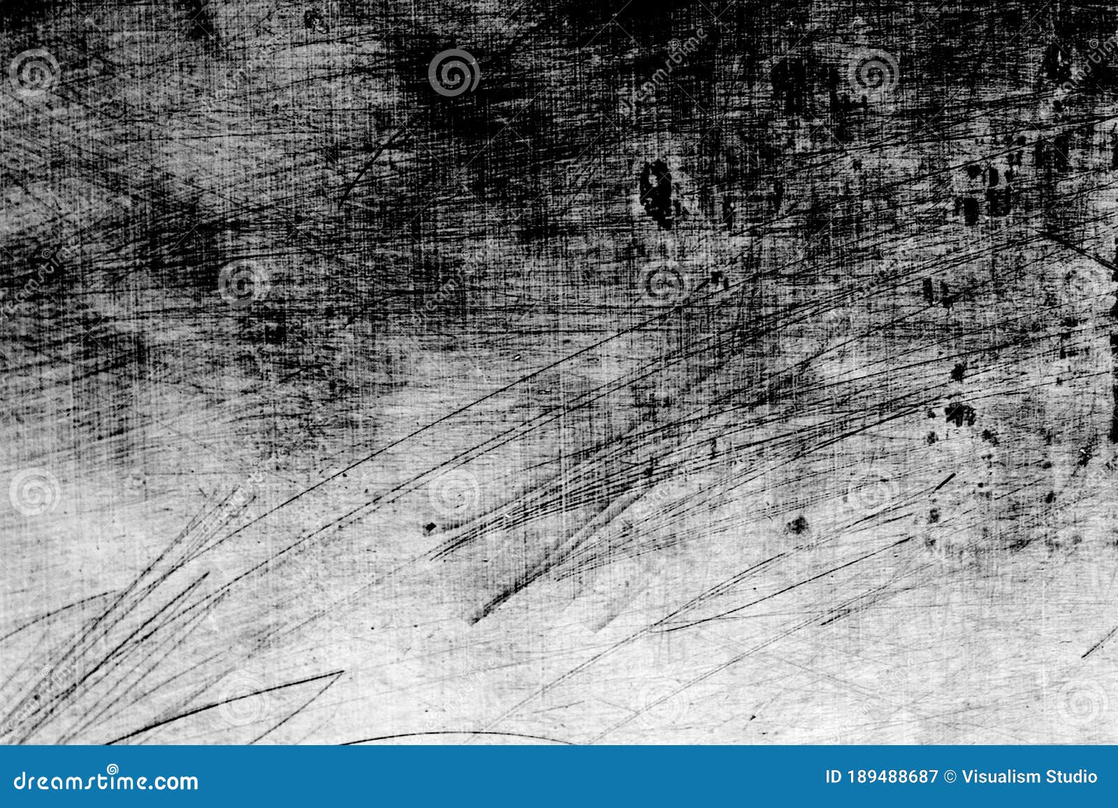 Black Vintage Abstract Monochrome Textured Brushed Pattern Effect ...