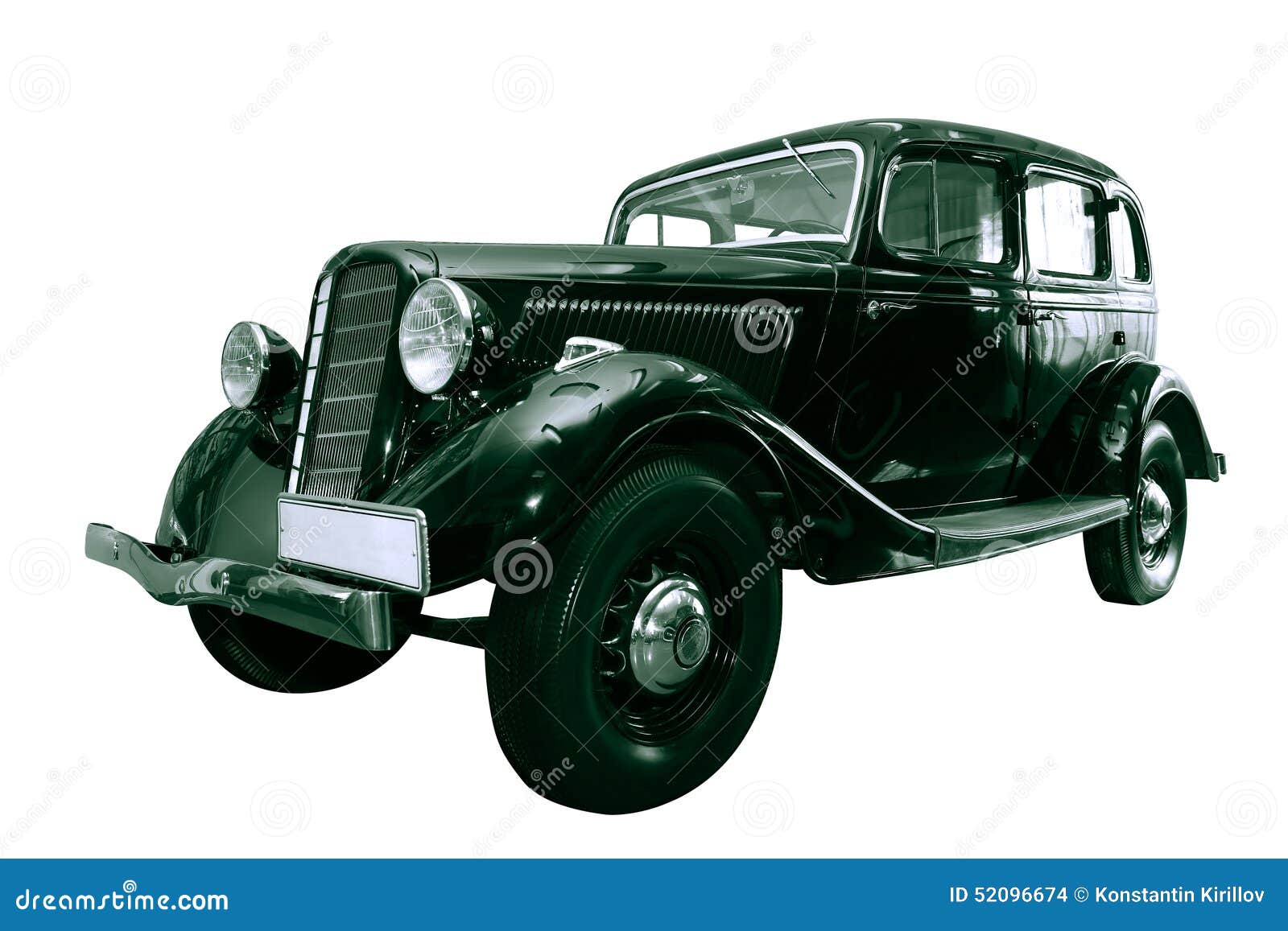 Black Vintage Car stock photo. Image of journey, retro - 52096674