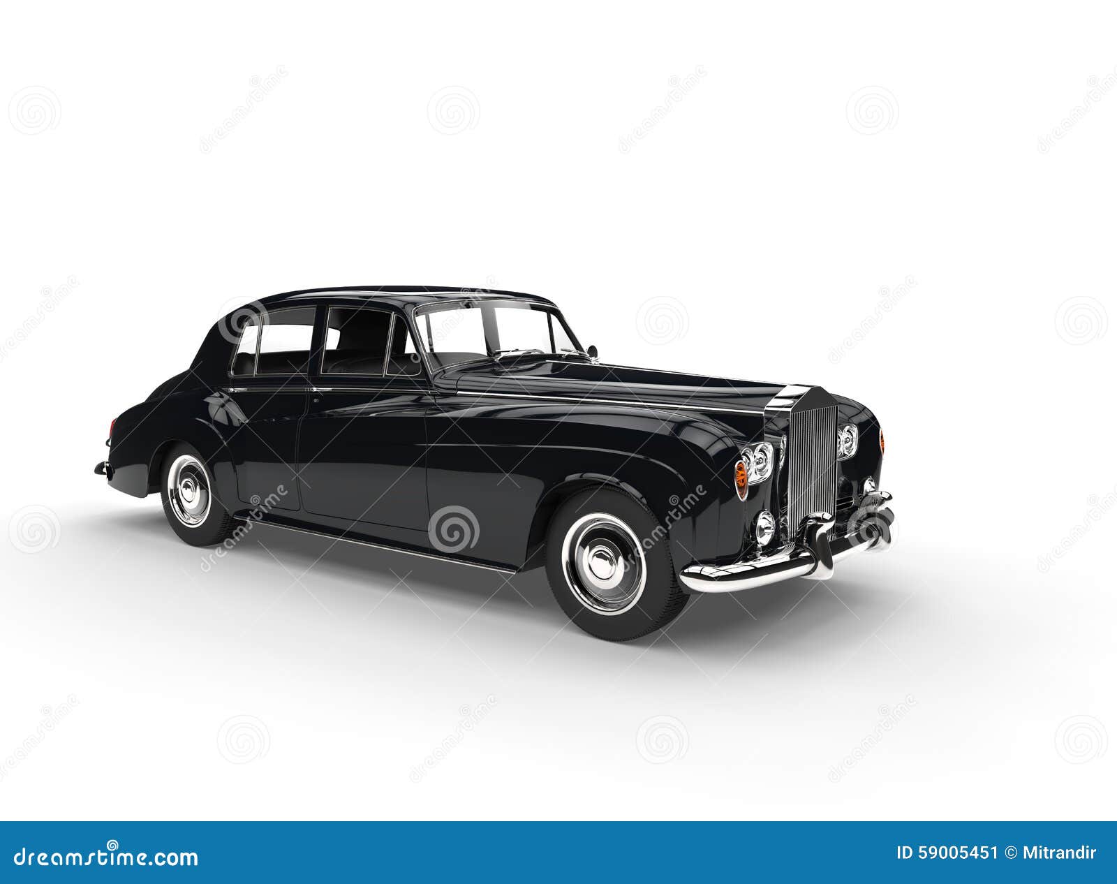 Black Vintage Car stock illustration. Illustration of collection - 59005451