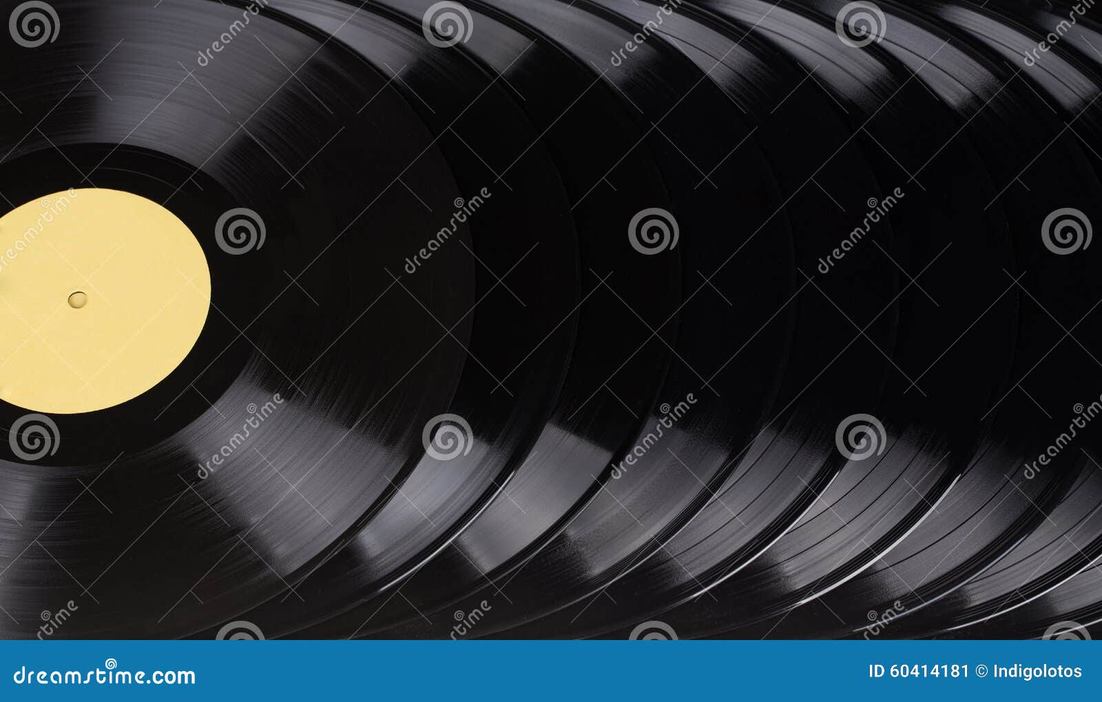 Black vinyl records stock image. Image of album, record - 60414181