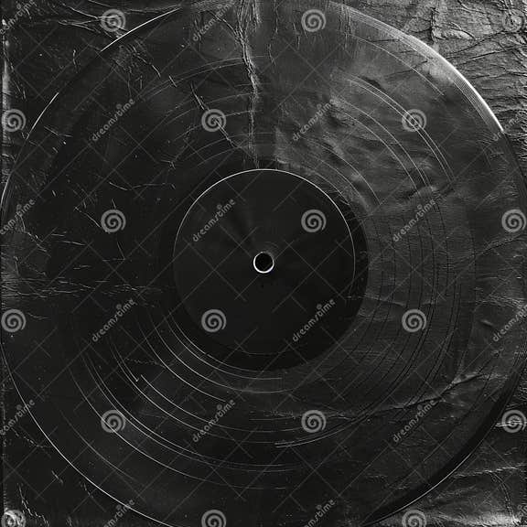 Black Vinyl Texture, a Timeless Concept Stock Illustration ...