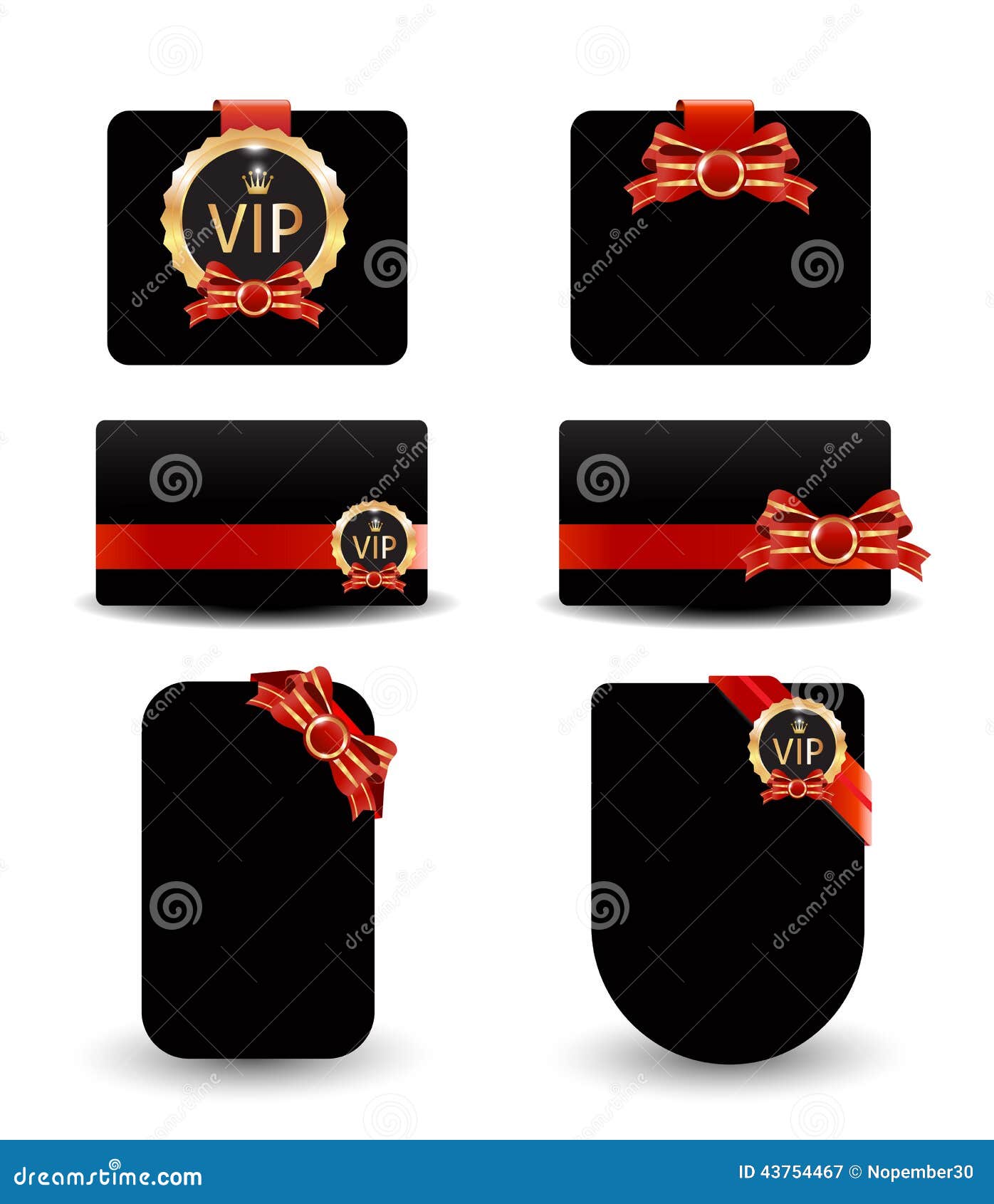 Black vip card stock vector. Illustration of coupon, access - 43754467