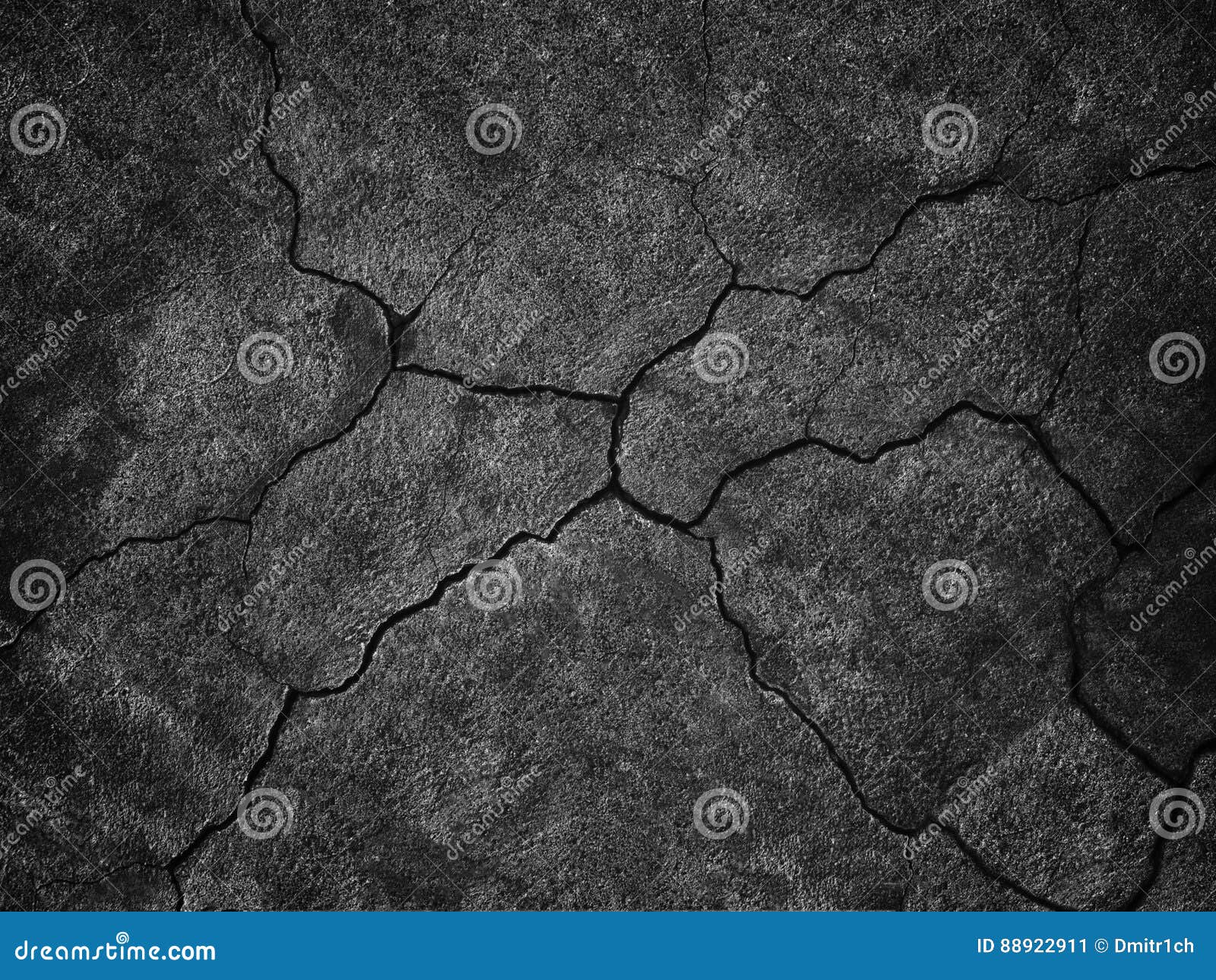 Black Wall with Faults, Texture for the Background Stock Image - Image ...