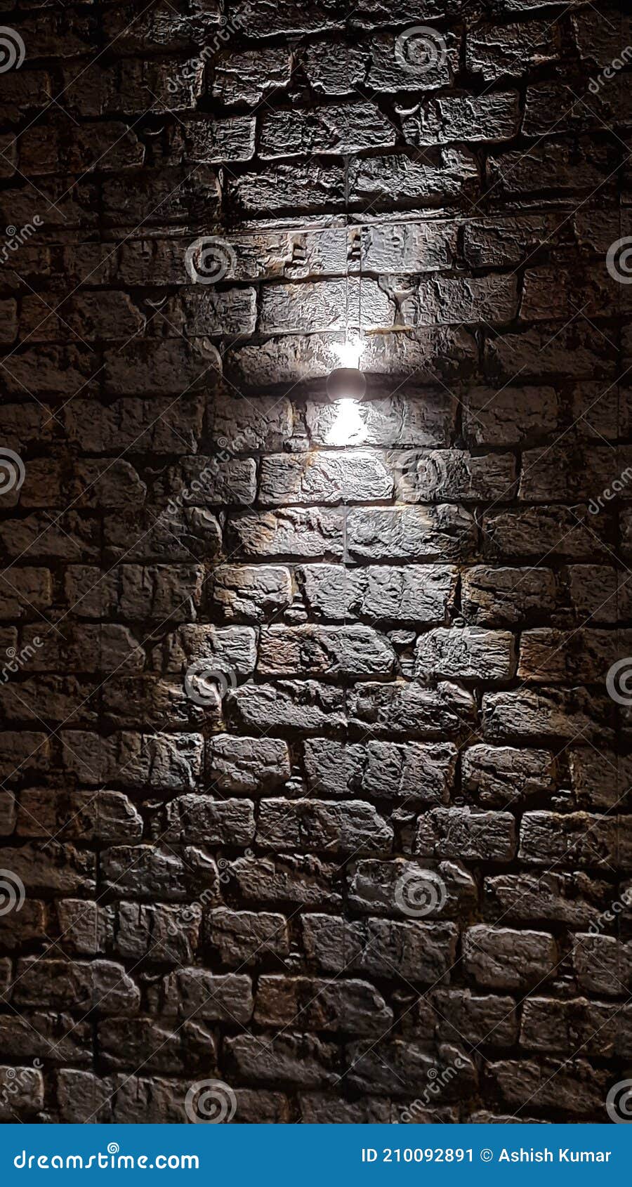 Black Wall Night Light Reflection Stock Image - Image of black, wall ...