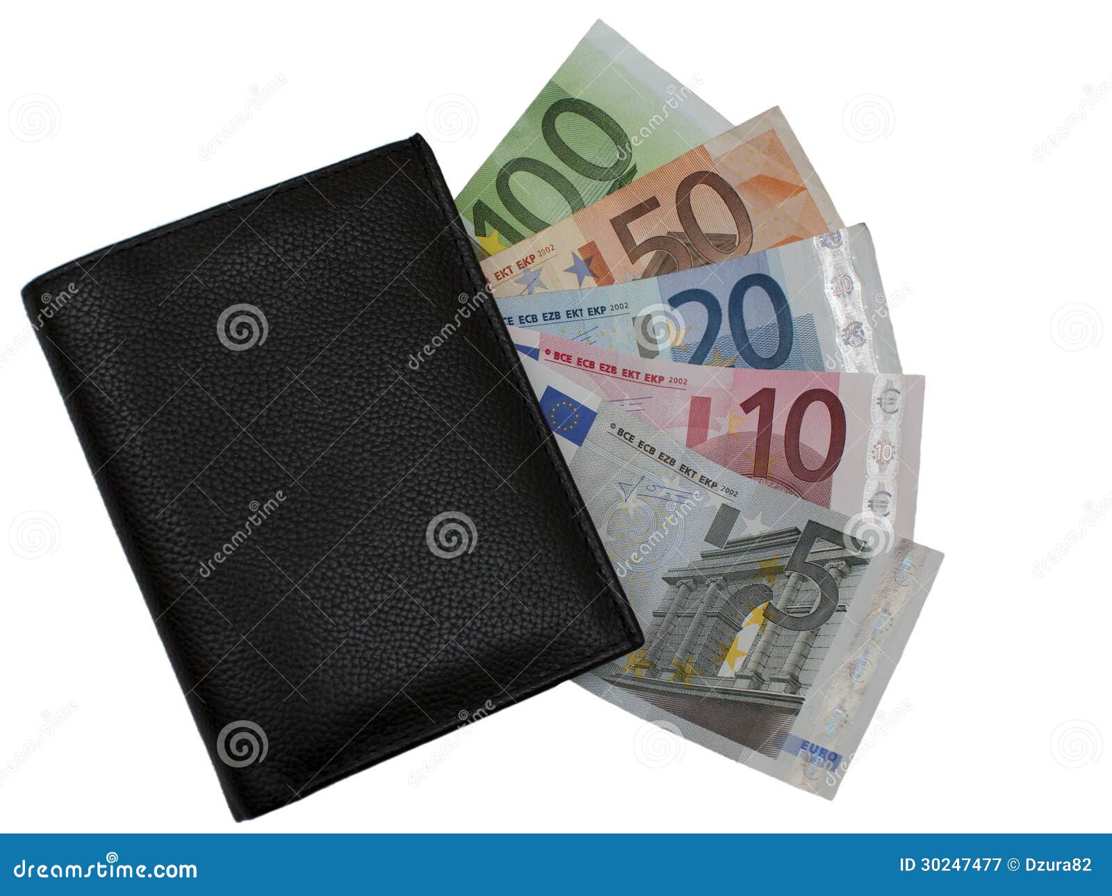 Wallet with Euros stock image. Image of money, commerce - 30247477