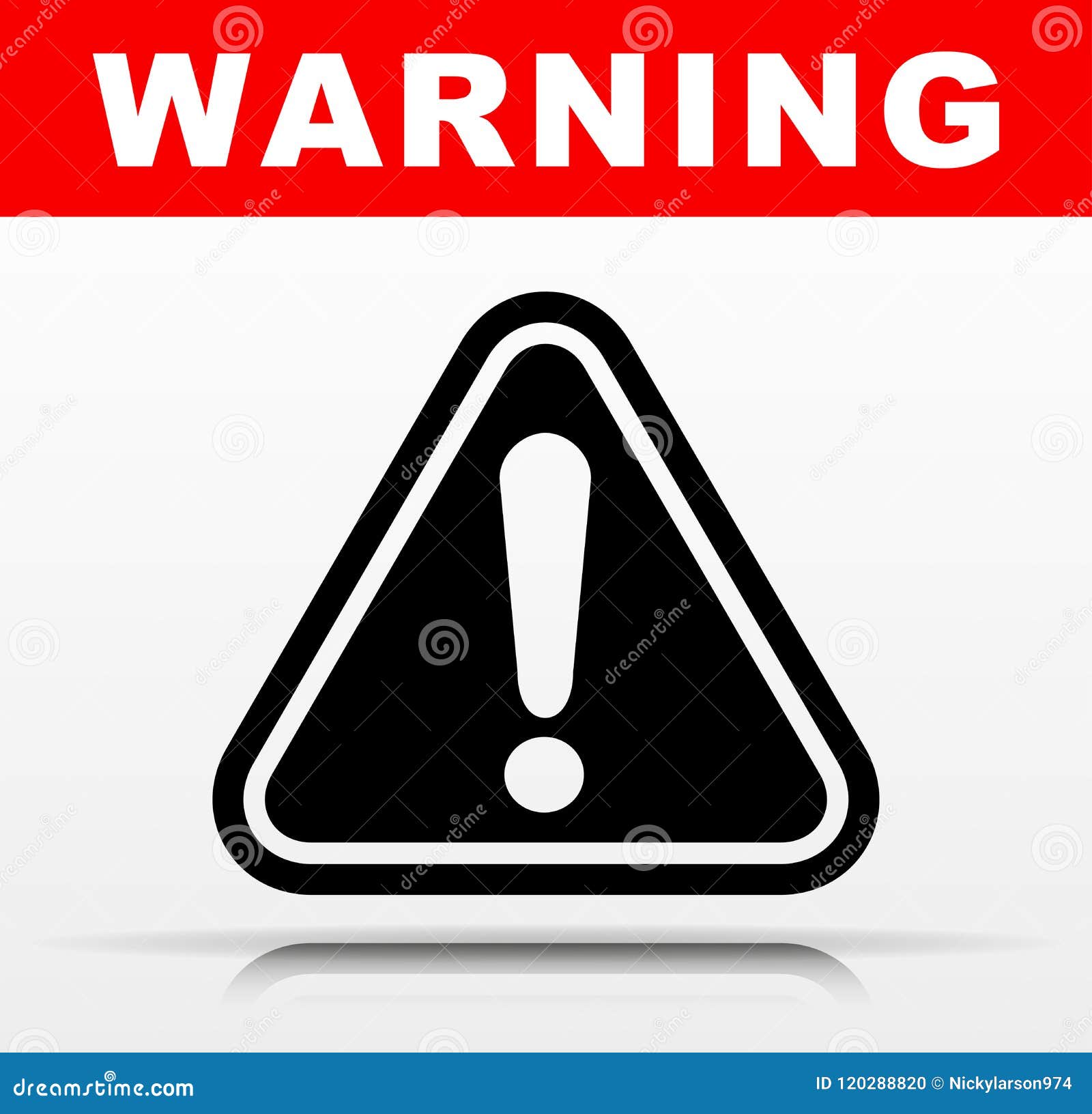 Black Warning Vector Icon Design Stock Vector - Illustration of caution ...