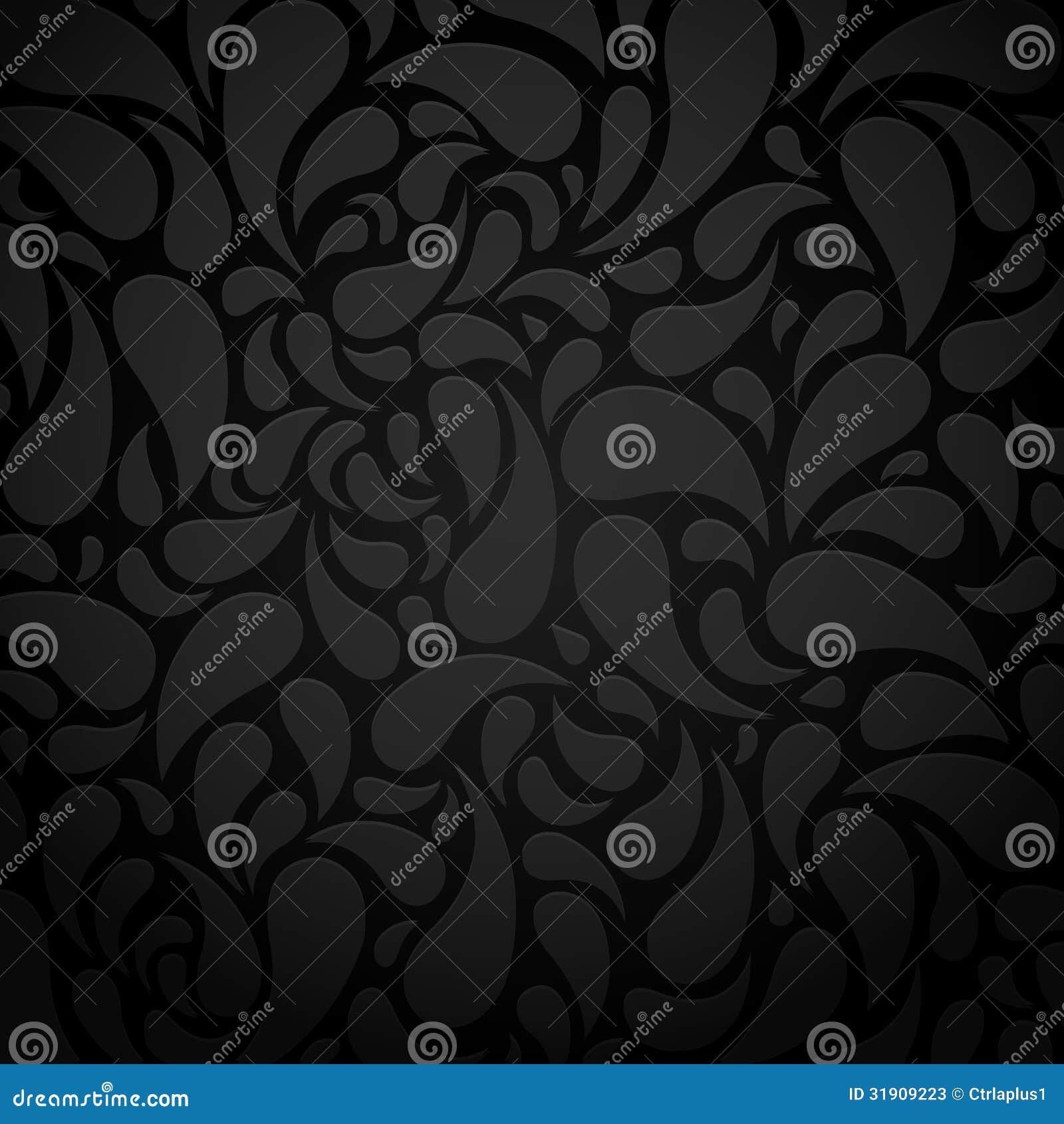 Black Water Shape Abstract Background Stock Vector - Illustration of ...