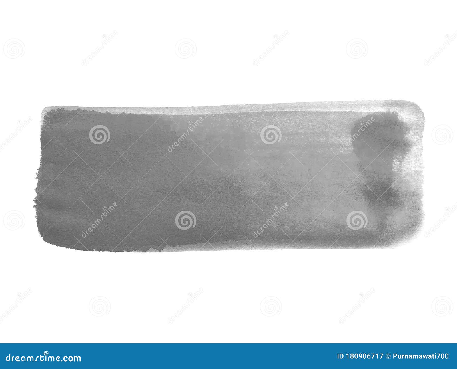 Black Watercolor Scribble Texture. Abstract Watercolor on White ...