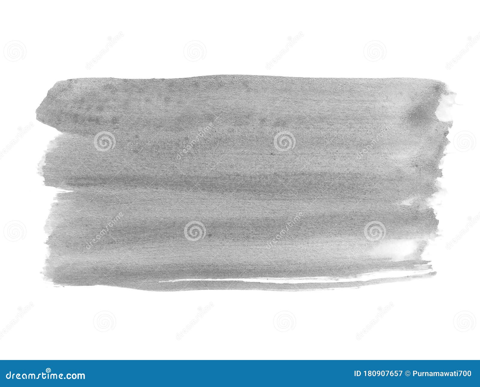 Black Watercolor Scribble Texture. Abstract Watercolor on White ...