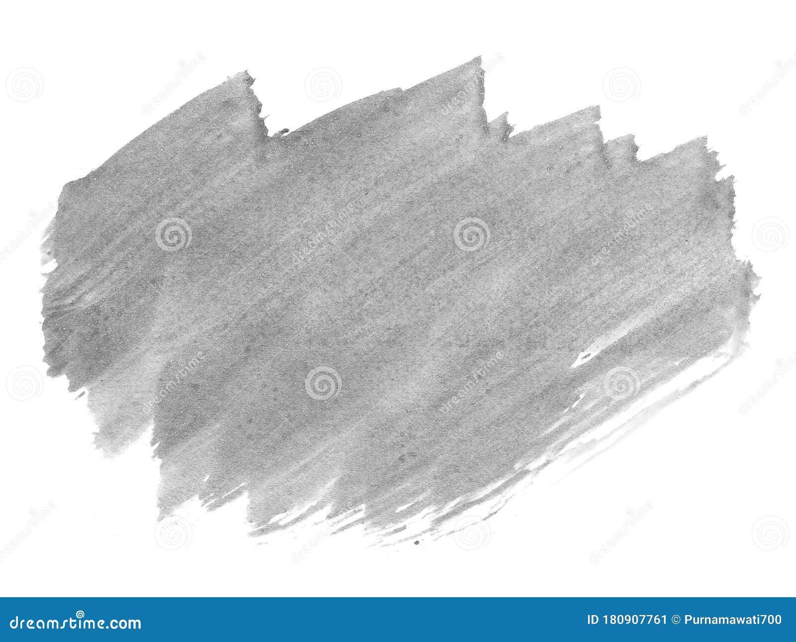 Black Watercolor Scribble Texture. Abstract Watercolor on White ...