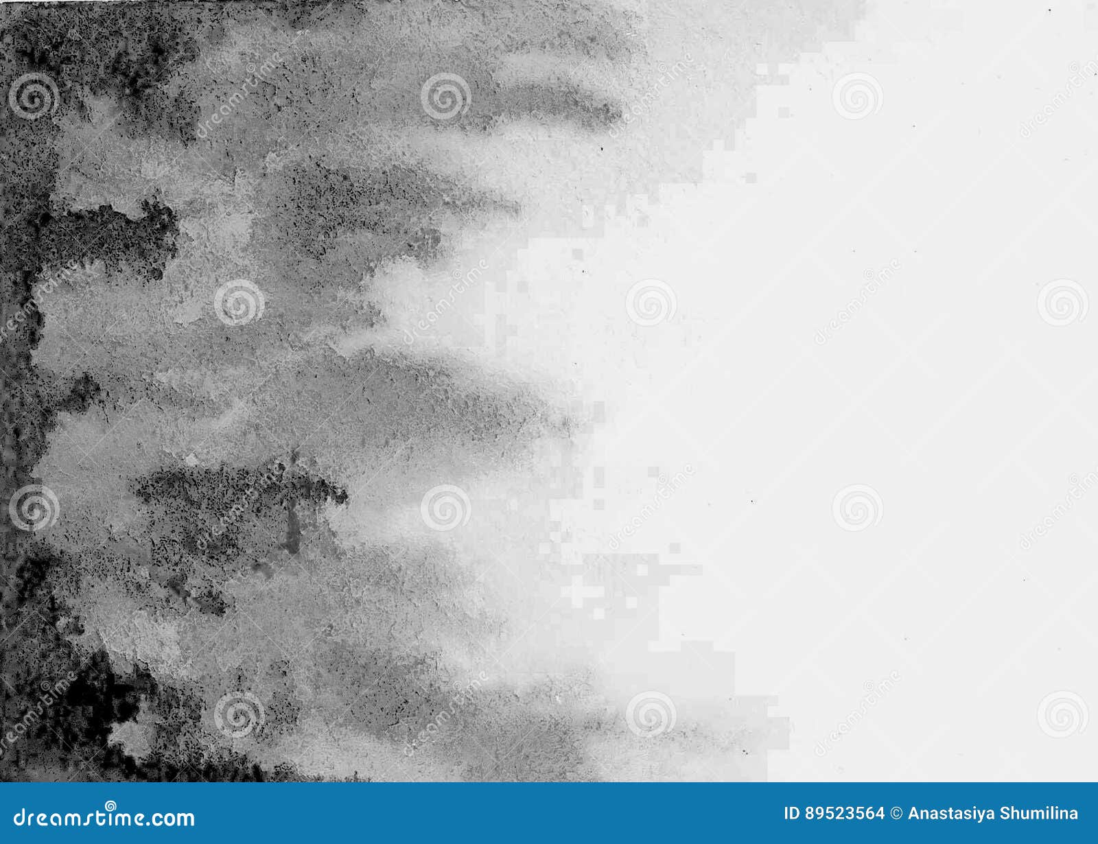 Black Watercolor Texture Streaks Stock Illustration - Illustration of ...