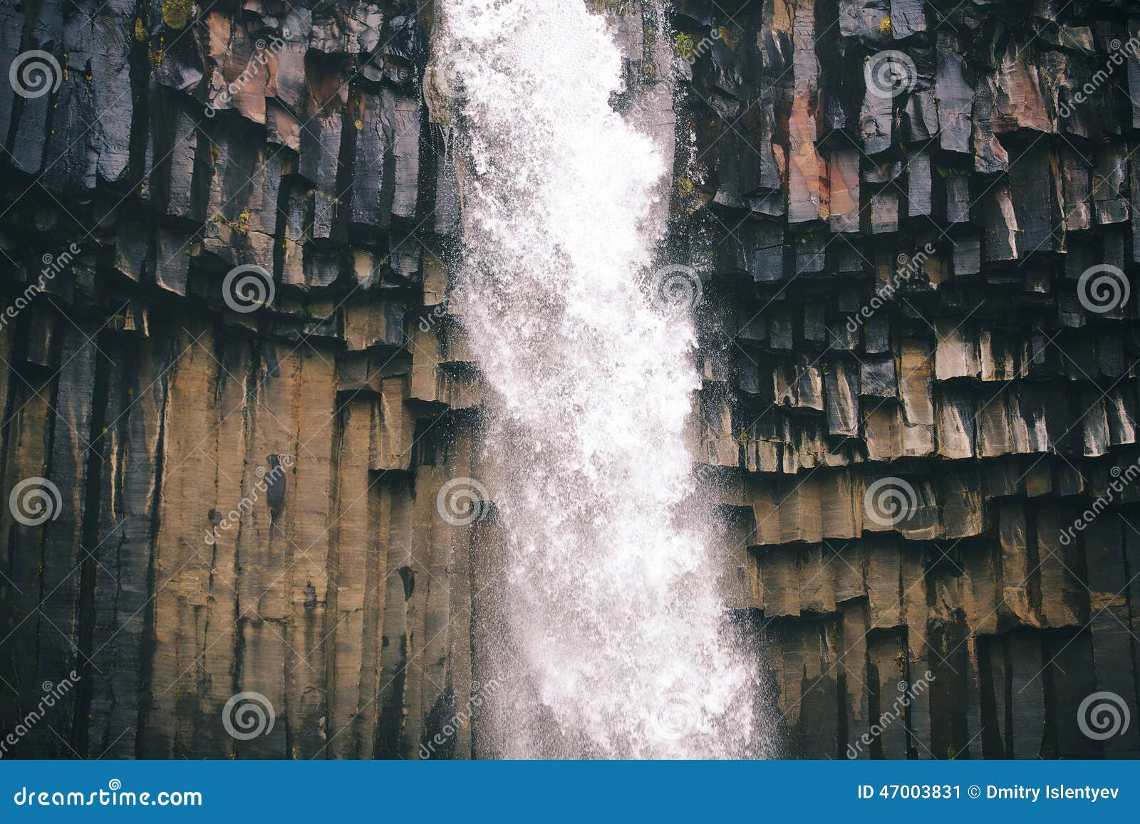 Black Waterfall stock image. Image of river, cascade - 47003831