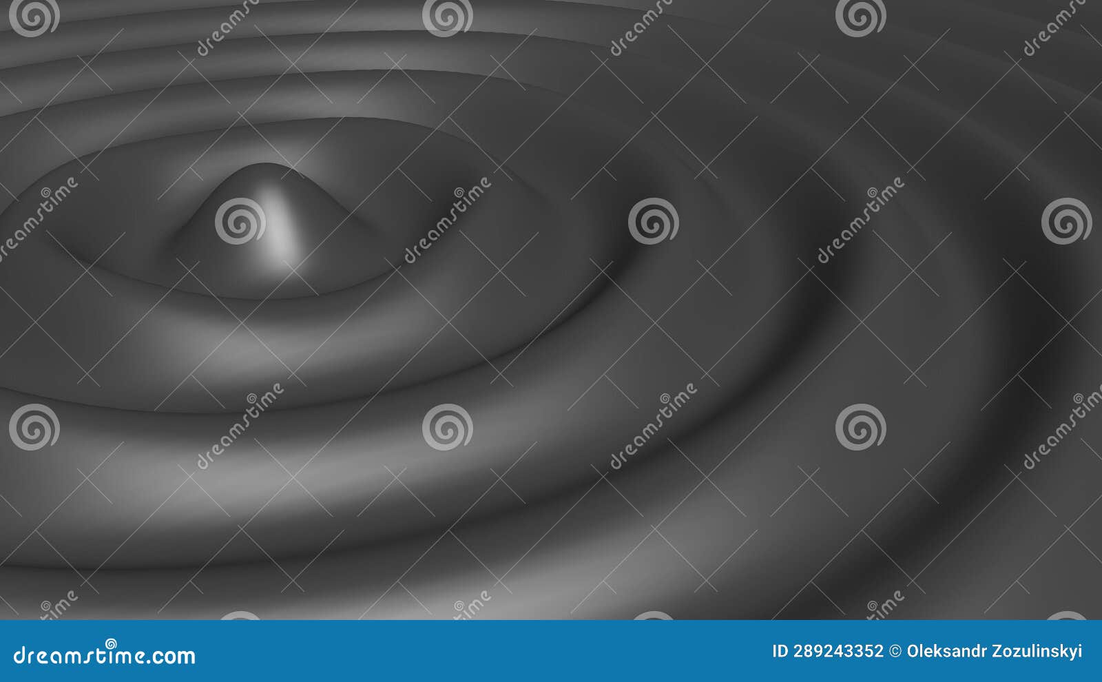 Black Wave Ripper Smooth Curve 3d Stock Illustration - Illustration of ...