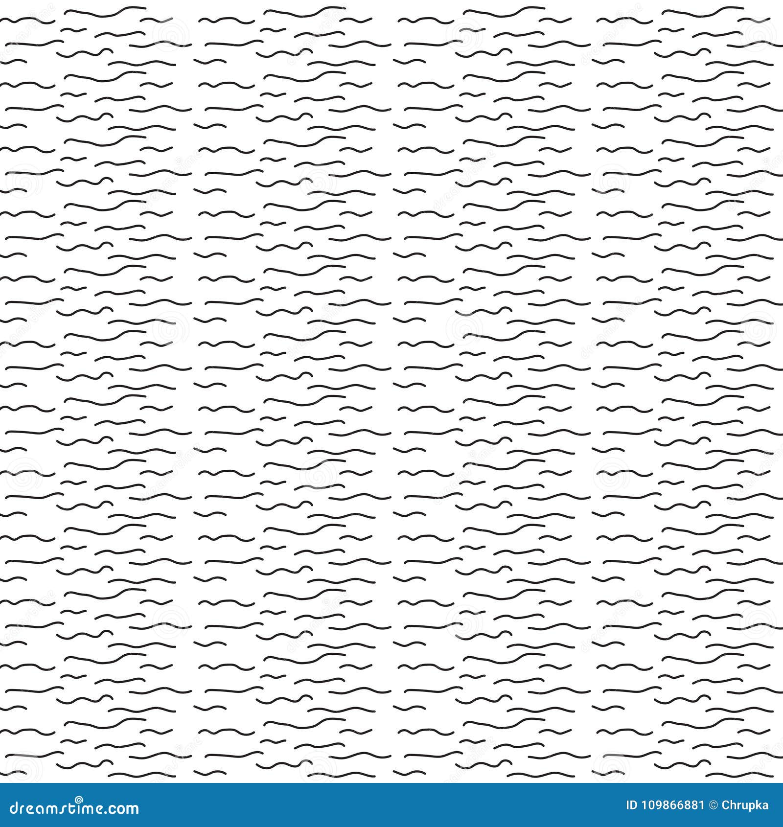 Black waves pattern stock vector. Illustration of pattern - 109866881