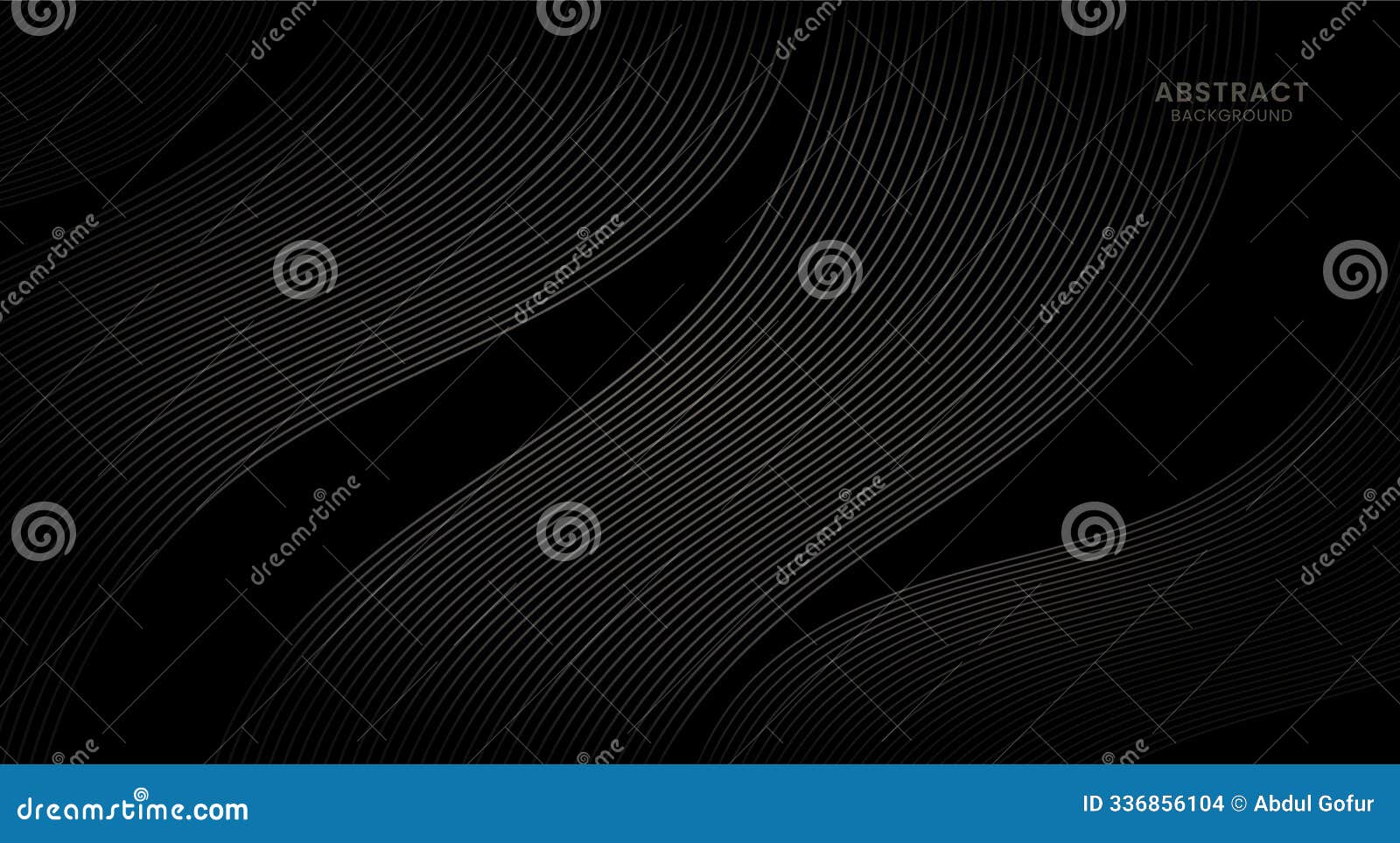 Black Wavy Lines Texture Background Stock Illustration - Illustration ...