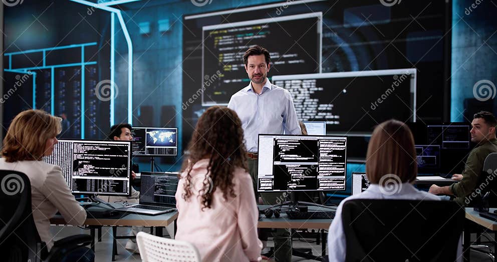 Black Web Developers Coding Software Stock Photo - Image of programmer, night: 361515304