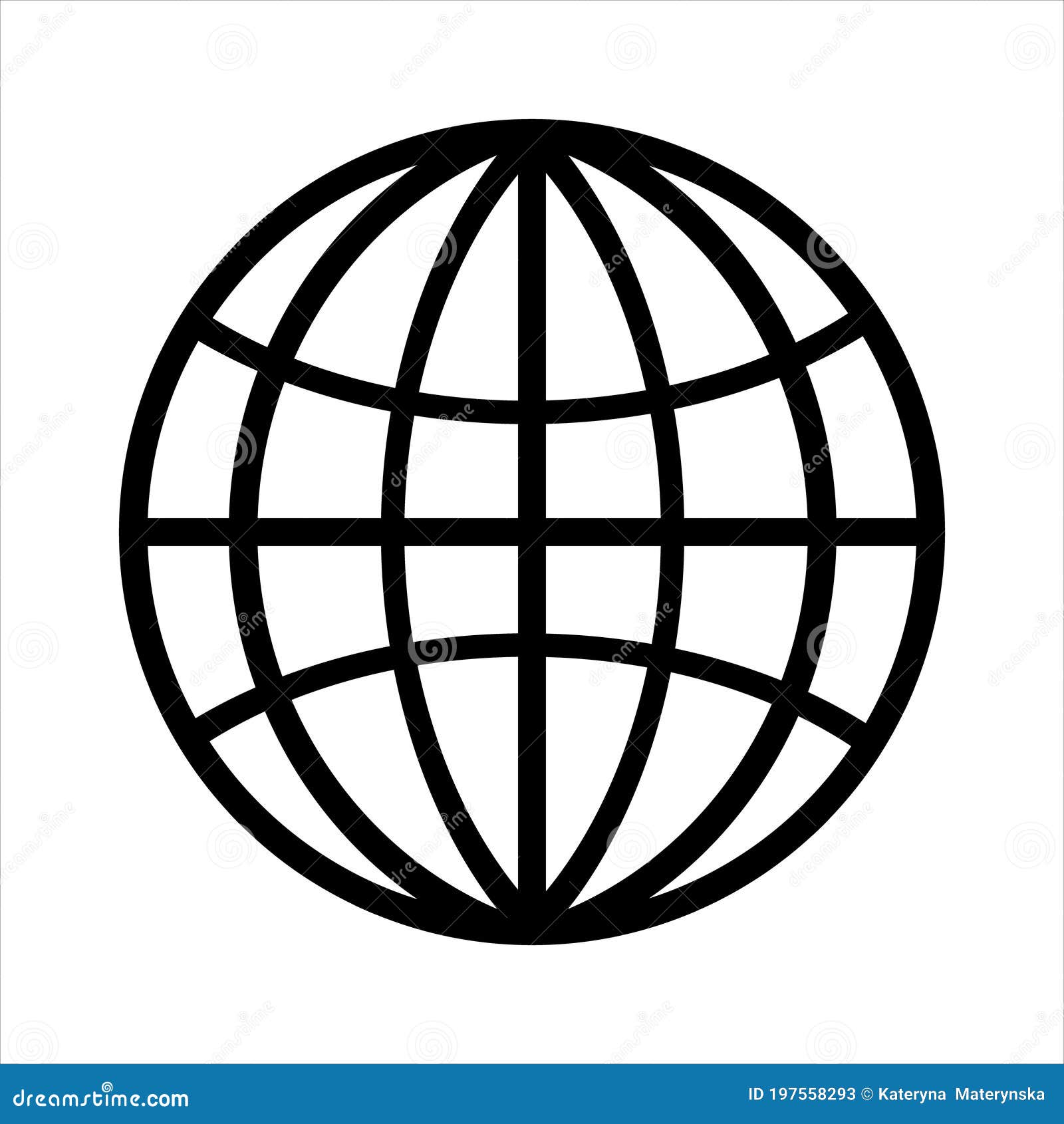 Black Web Icon Symbol. Website Icon Symbol Illustration Isolated on ...