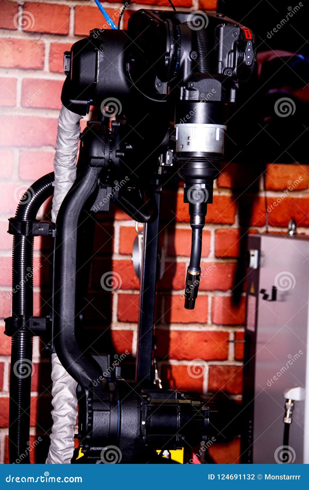 Welding Plasma Kuka Robot Hand Stock Image | CartoonDealer.com #124691071