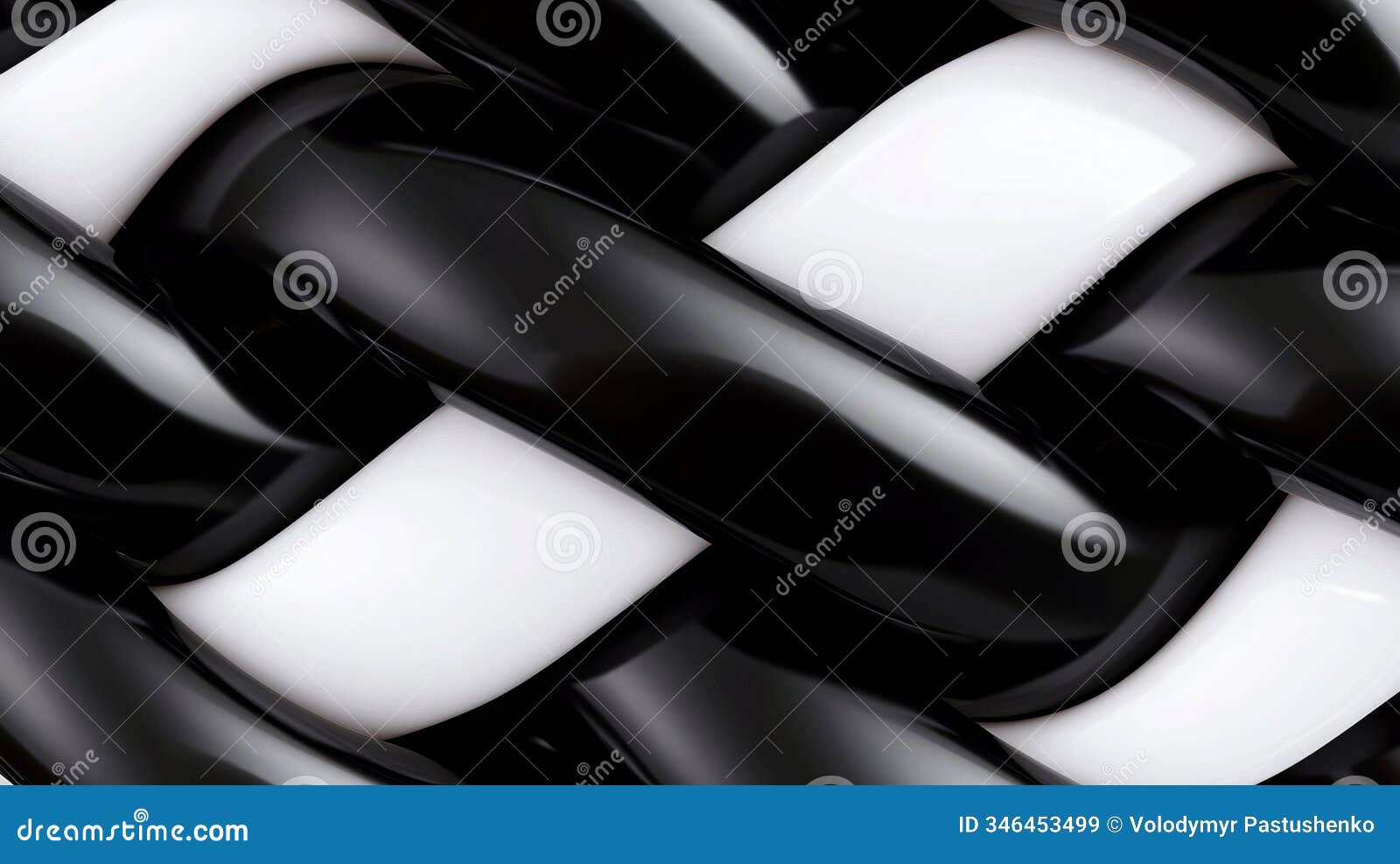 A Black and White Abstract Background with a Chain Link Pattern Stock ...