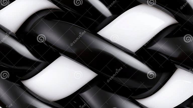 A Black and White Abstract Background with a Chain Link Pattern Stock ...