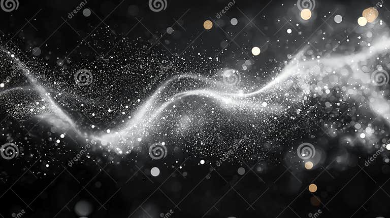 A Black and White Abstract Background Featuring Blurred Elements and a ...