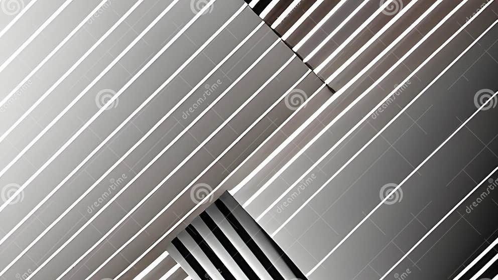 Black White Abstract Background. Geometric Shape. Lines, Triangles. 3d ...