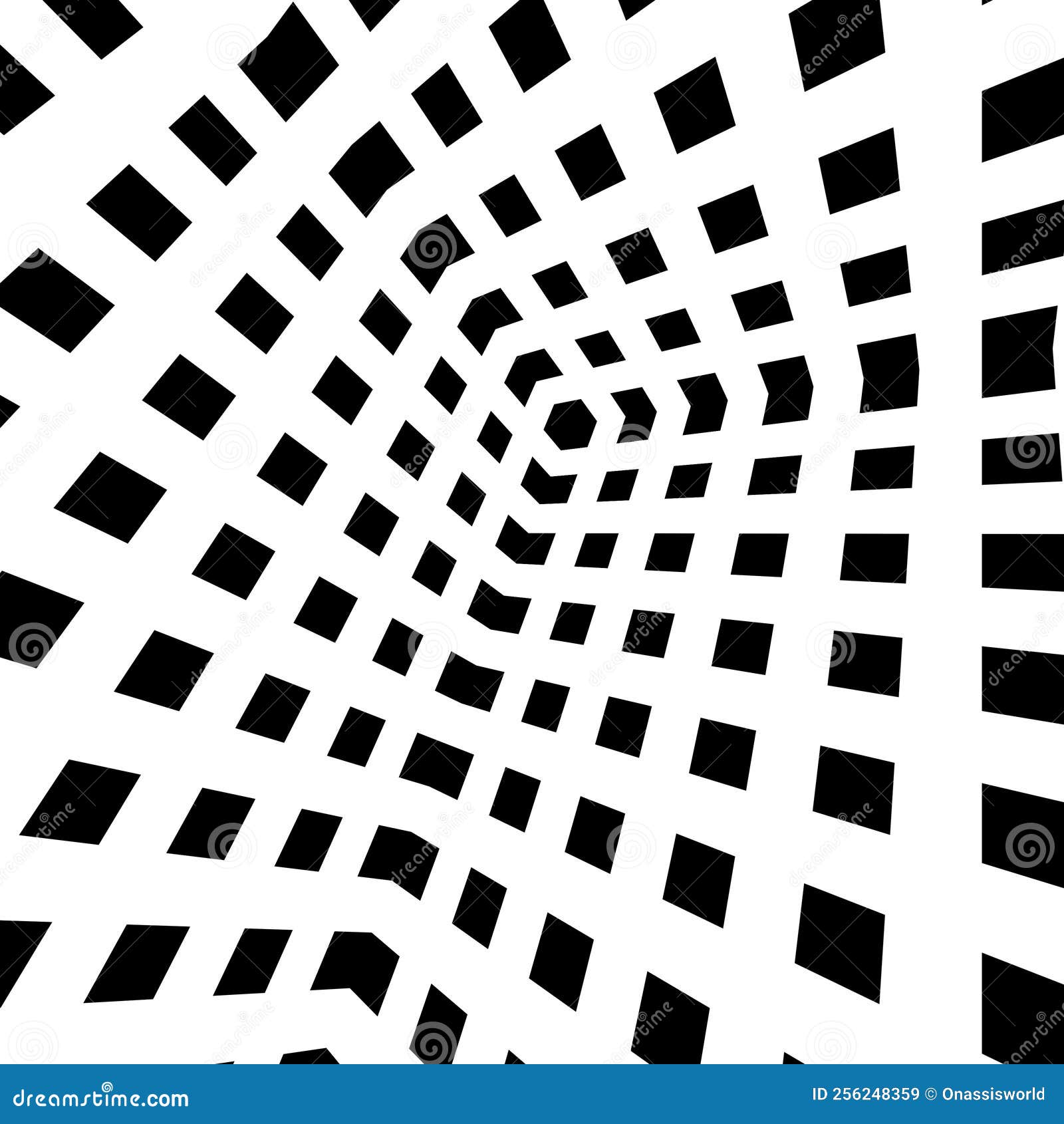 Black White Pixels Bits Abstract Background Shapes Blurs Stock ...