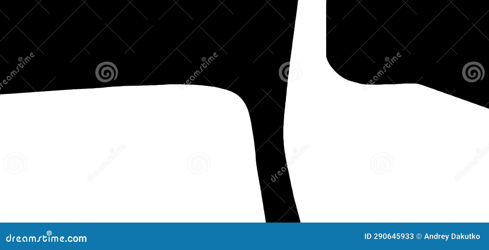 Black White Abstract Design Pattern Template Sample Shape Object Blank ...