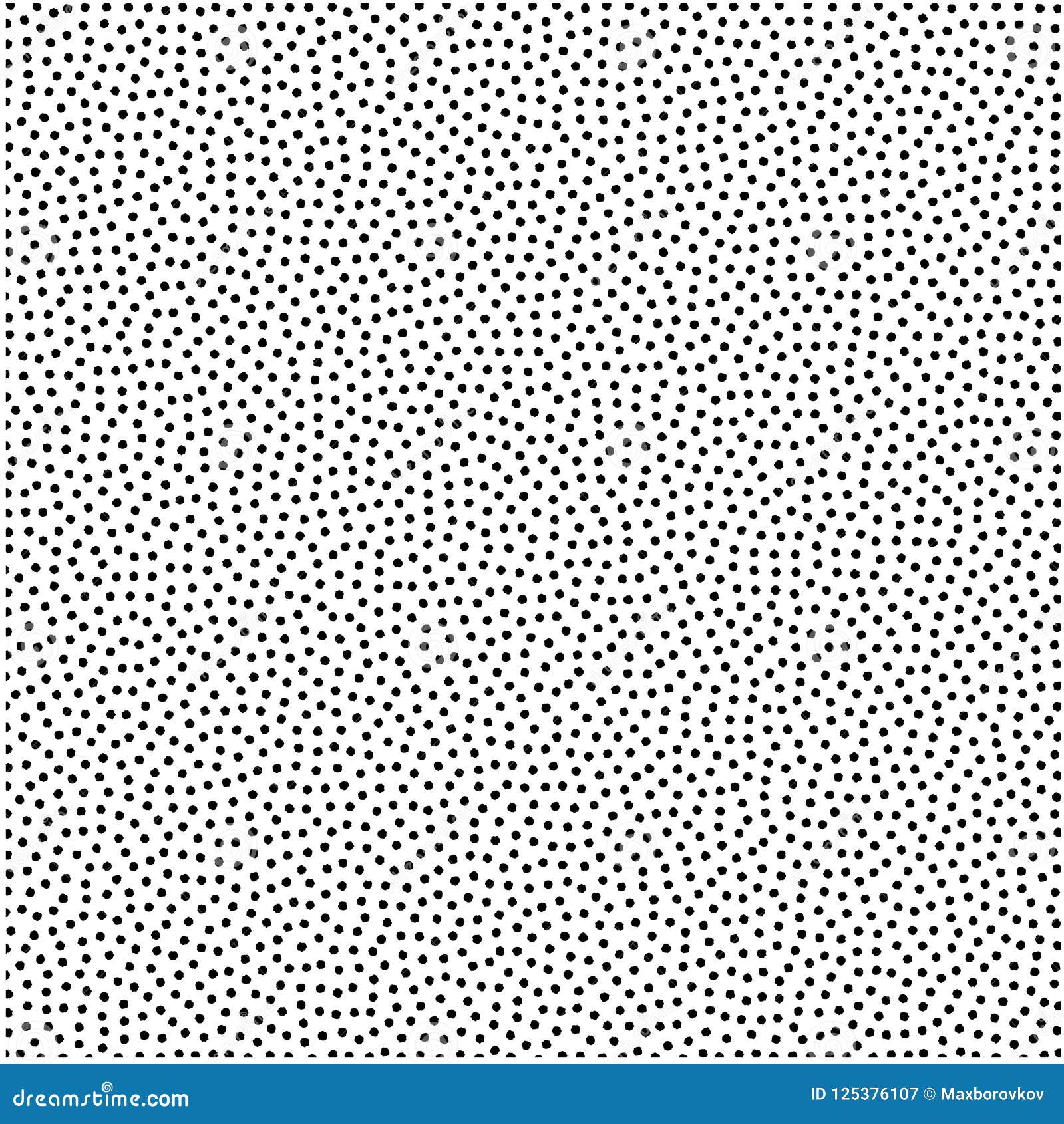 Black and White Abstract Dot Pattern. Stock Vector - Illustration of ...