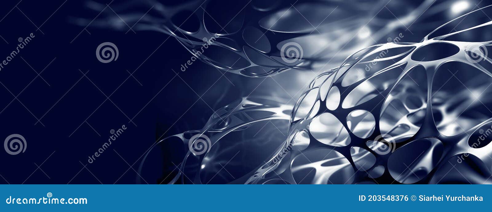 Black and White Abstract Image of a Neural Network Stock Illustration ...