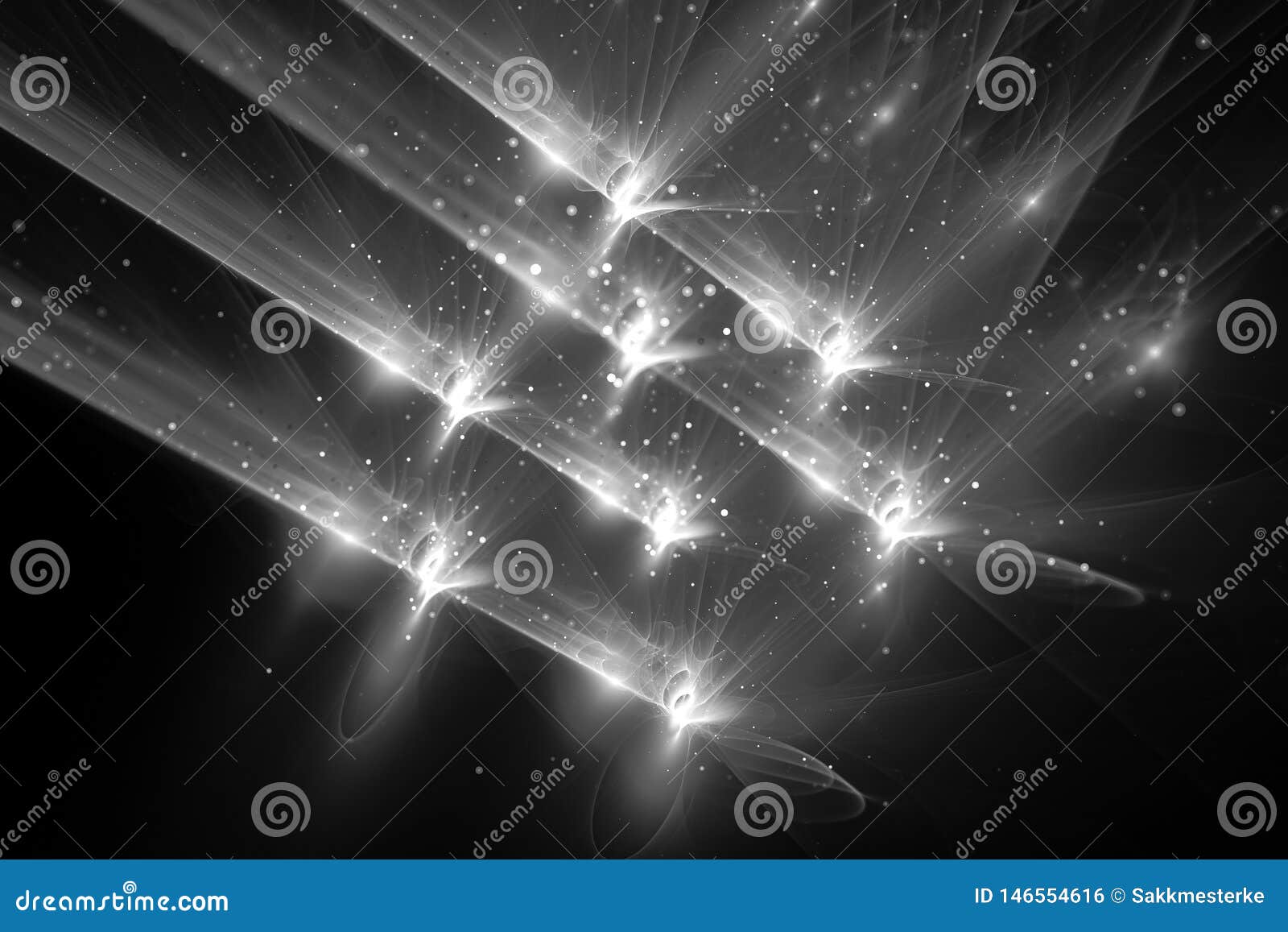 Black and White Abstract Intensity Map Stock Illustration ...