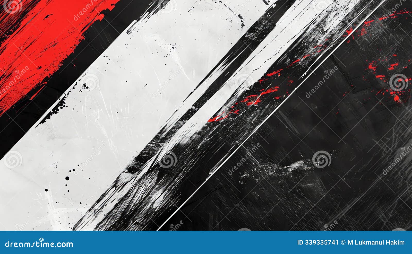 Black White Abstract Line Background with a Little Red Splashes Stock ...