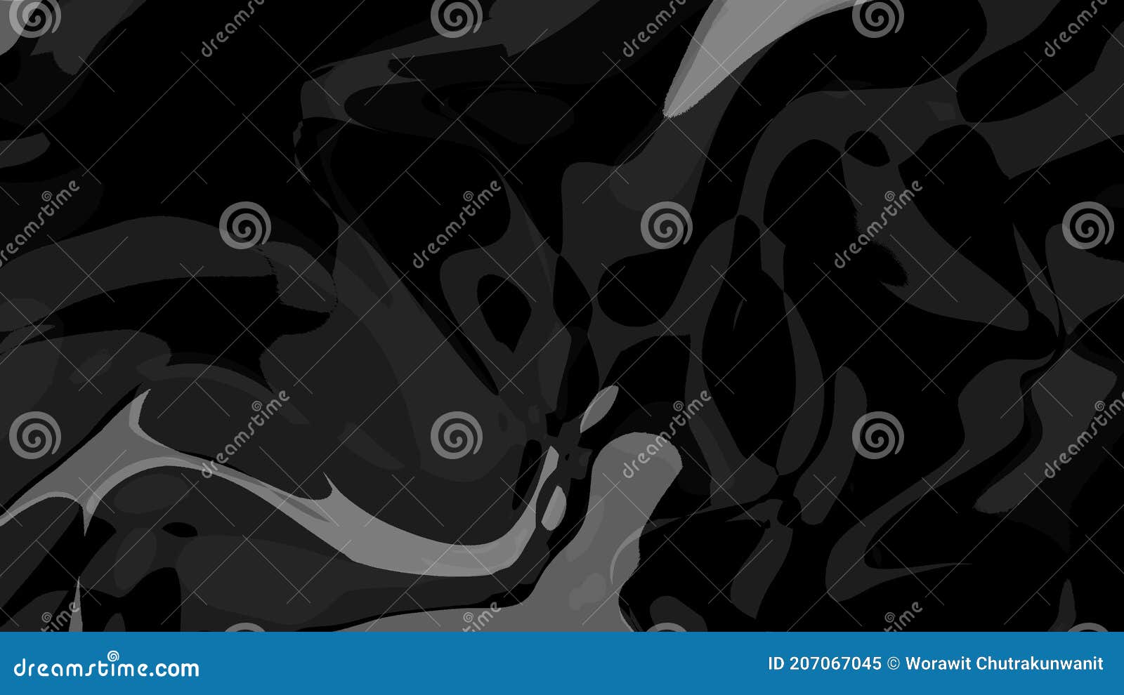 Black and White, Abstract Liquify Effect Background, Marble Pattern ...