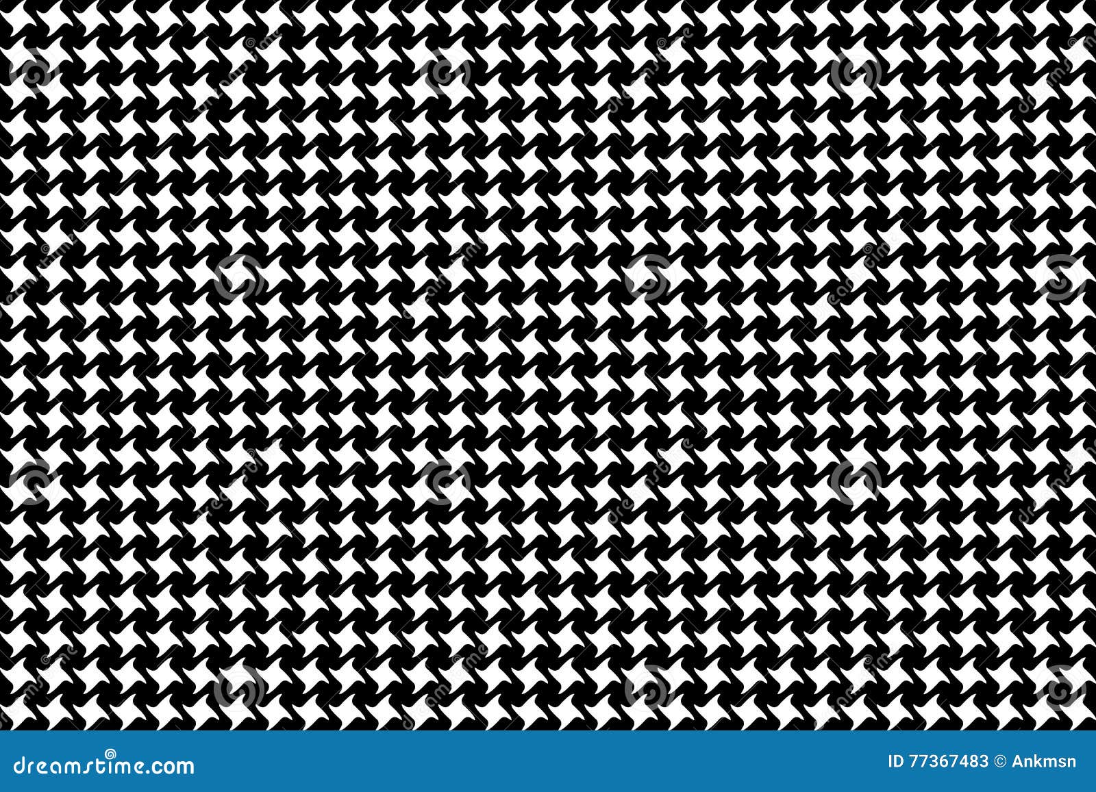 Black White Abstract Seamless Fabric Pattern Stock Vector ...