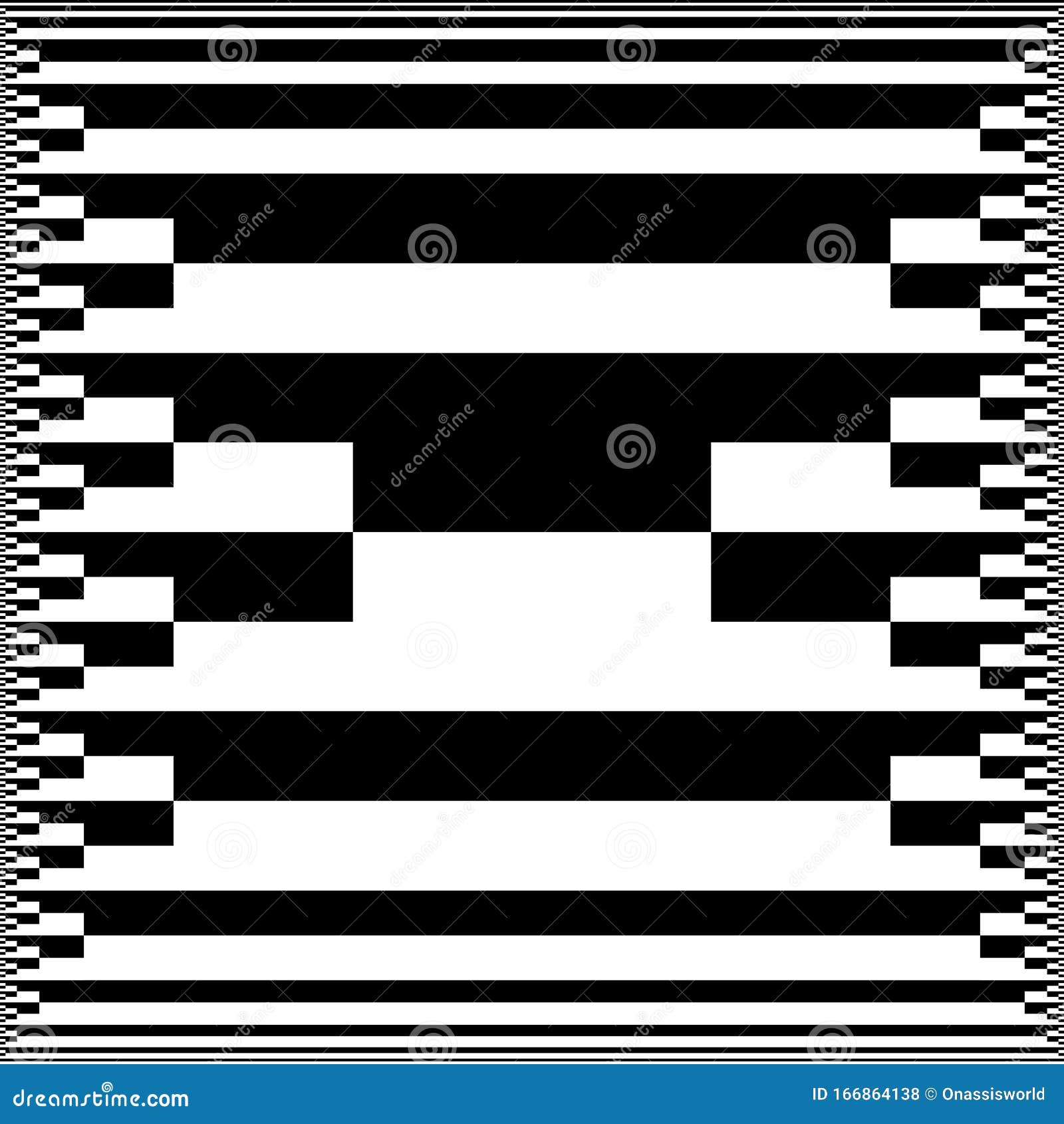 Black & White Abstract Shapes Background Stock Illustration ...