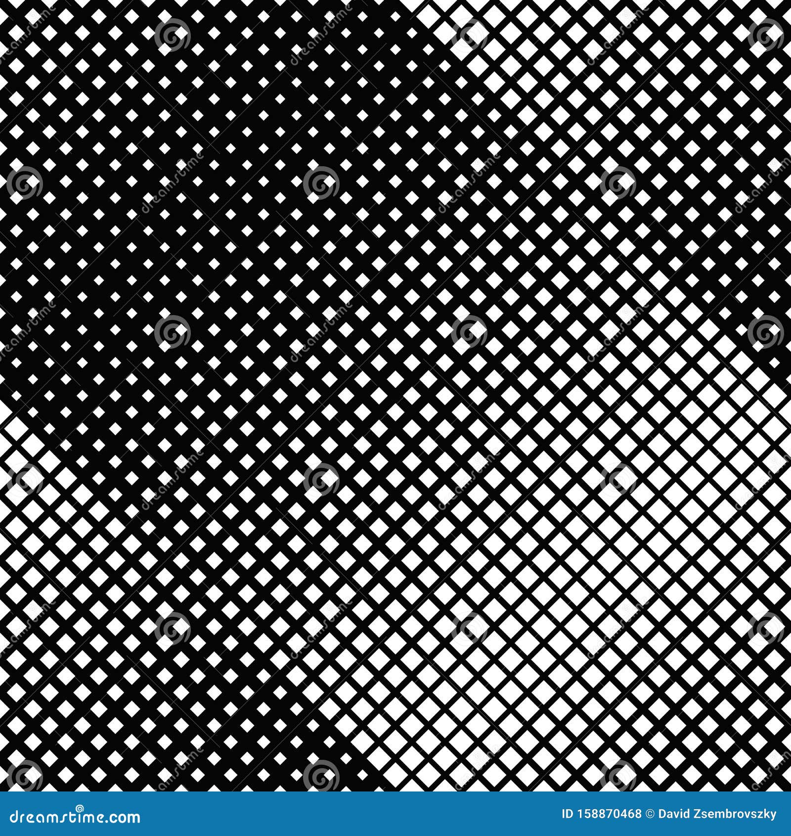 Black and White Abstract Square Pattern Background Design Stock Vector ...