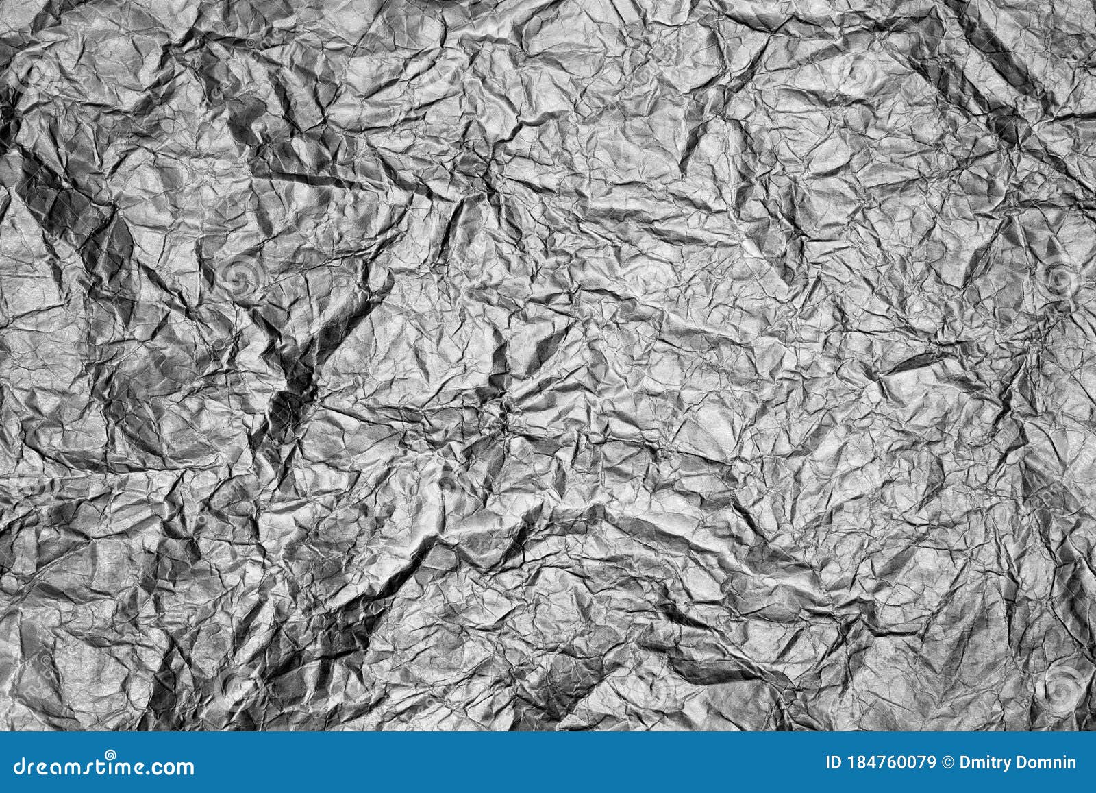 Dark Crumpled Paper Texture. Minimalistic Background. Noir Cardstock ...