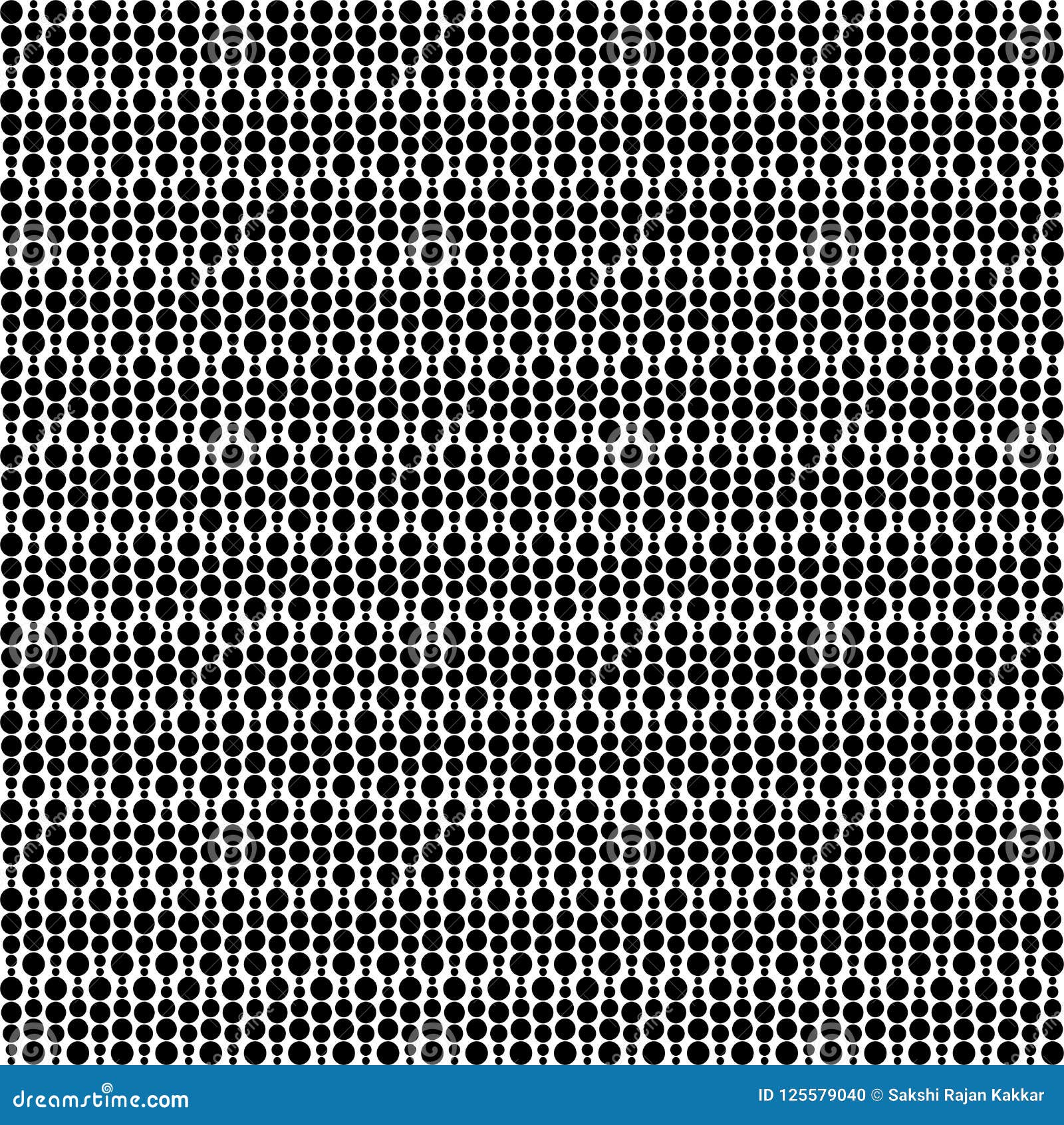 Black and White Abstract Vector Background and Seamless Repeat Pattern ...
