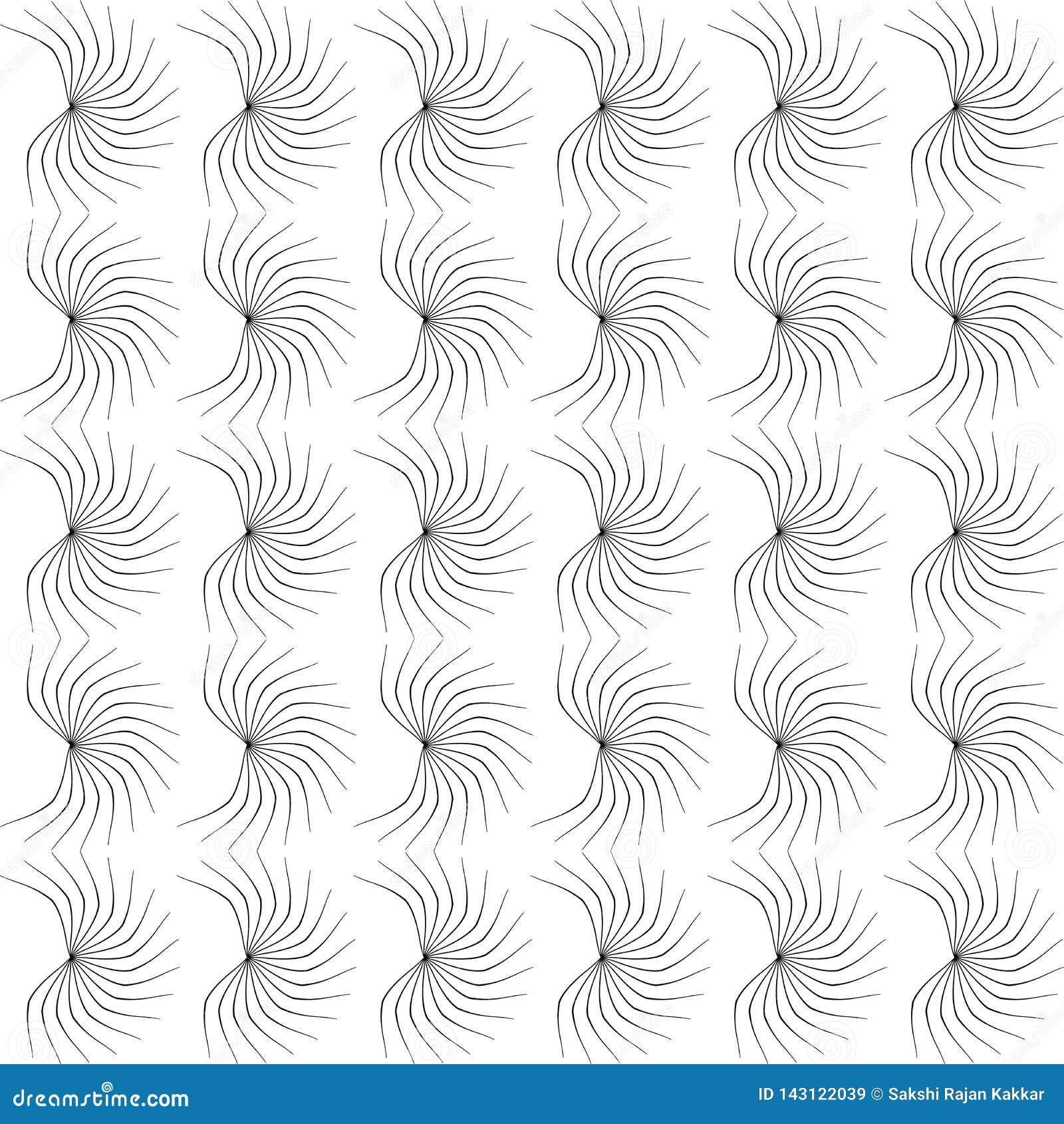 Black and White Abstract Vector Background and Seamless Repeat Pattern ...